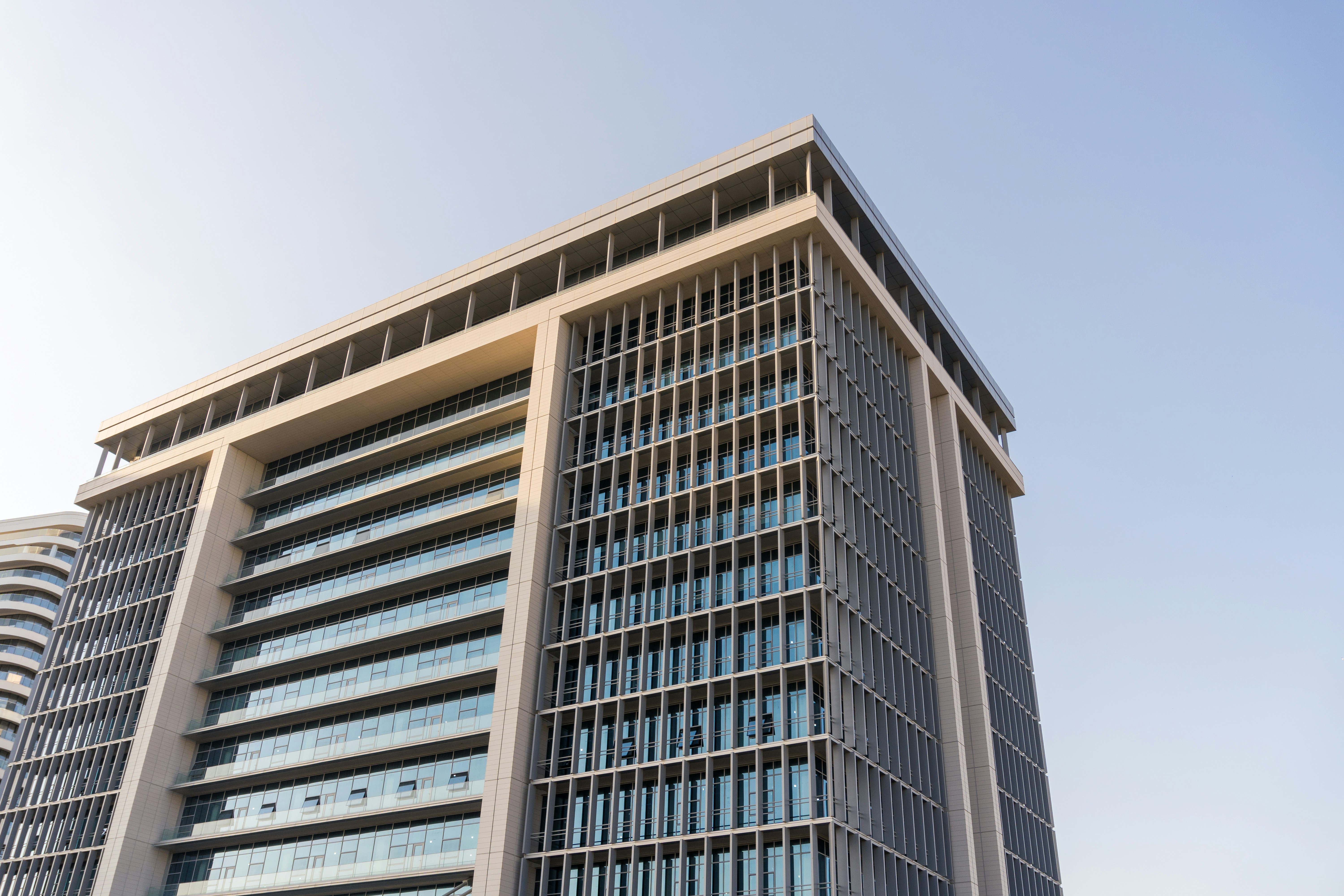 Angular Facade Ascending: Modern Corporate Prism