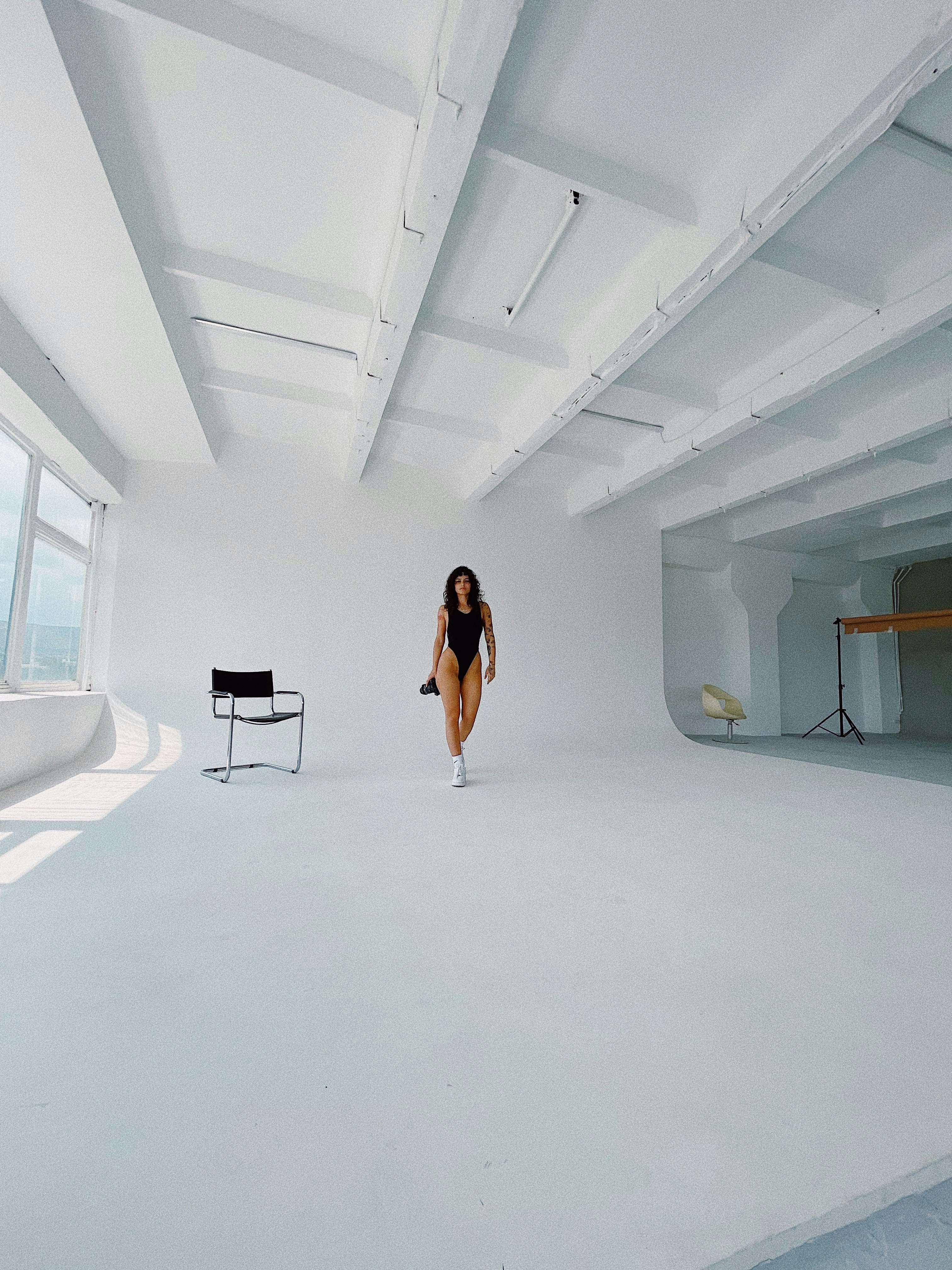Center Stage in a Soaring Studio