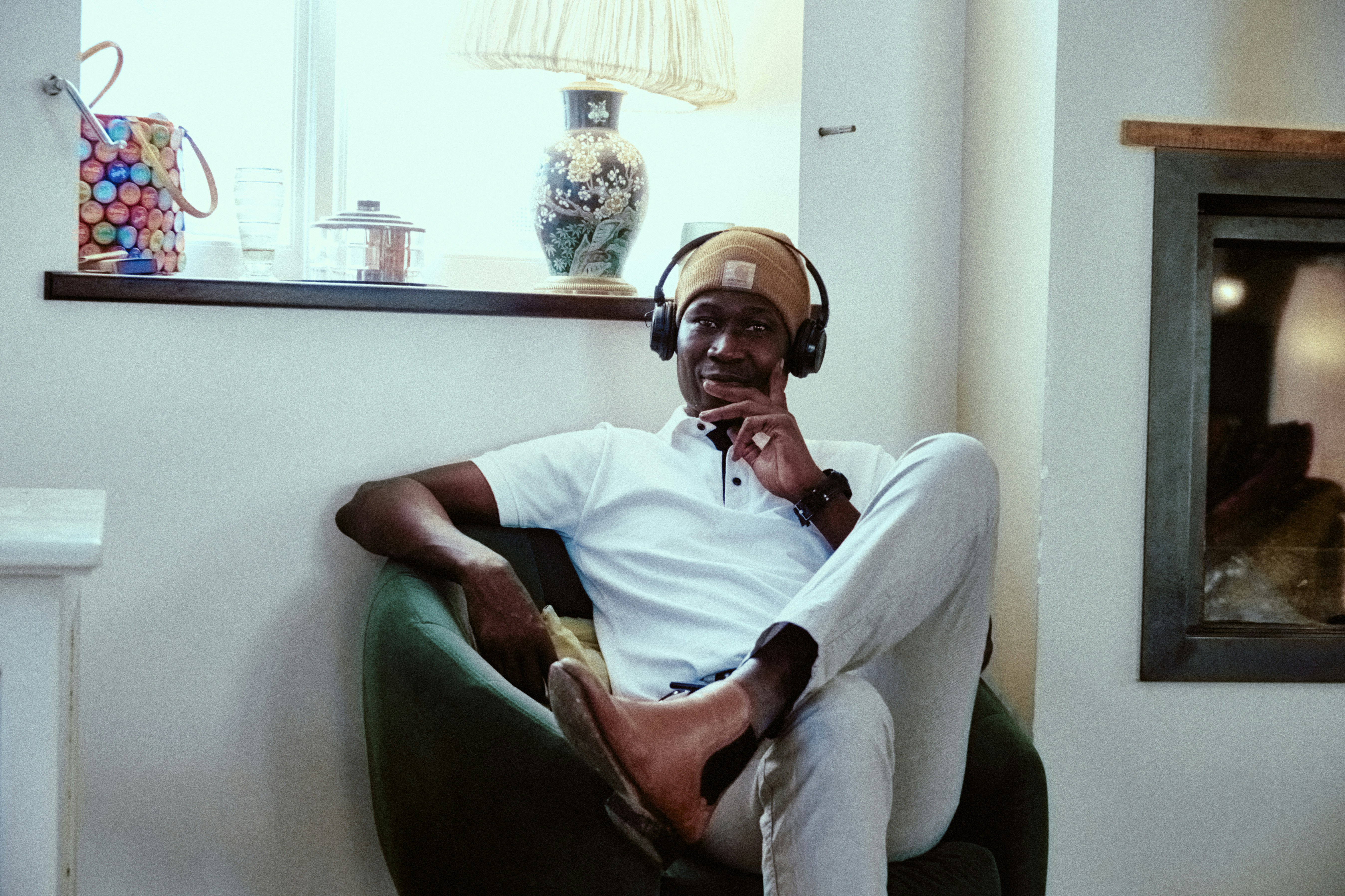 Chill Vibes in a Sunlit Corner