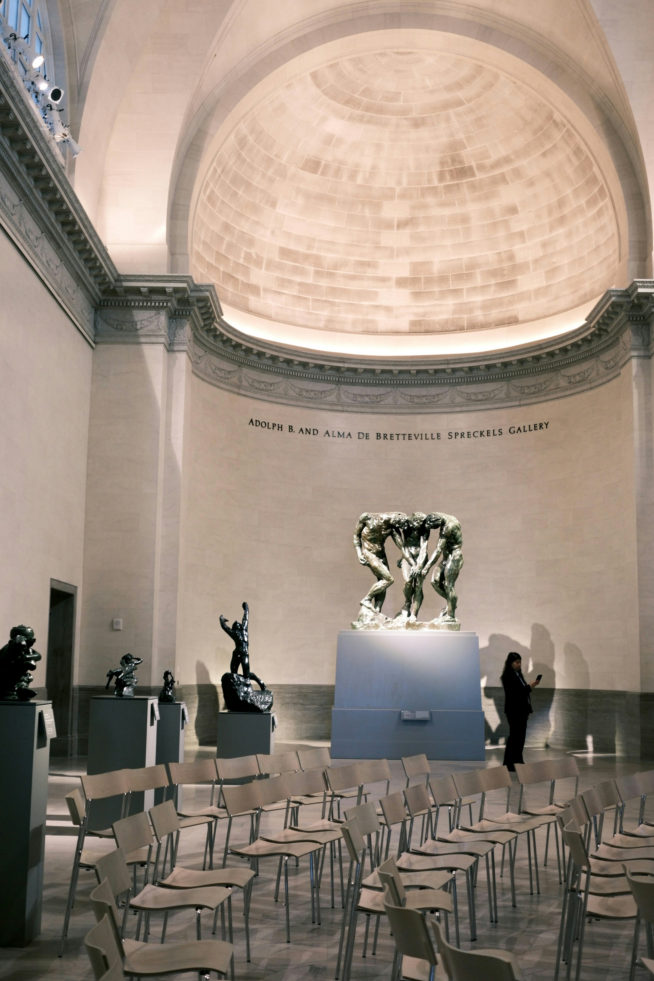 Silhouettes and Sculptures: Quiet Reverie in the Grand Gallery