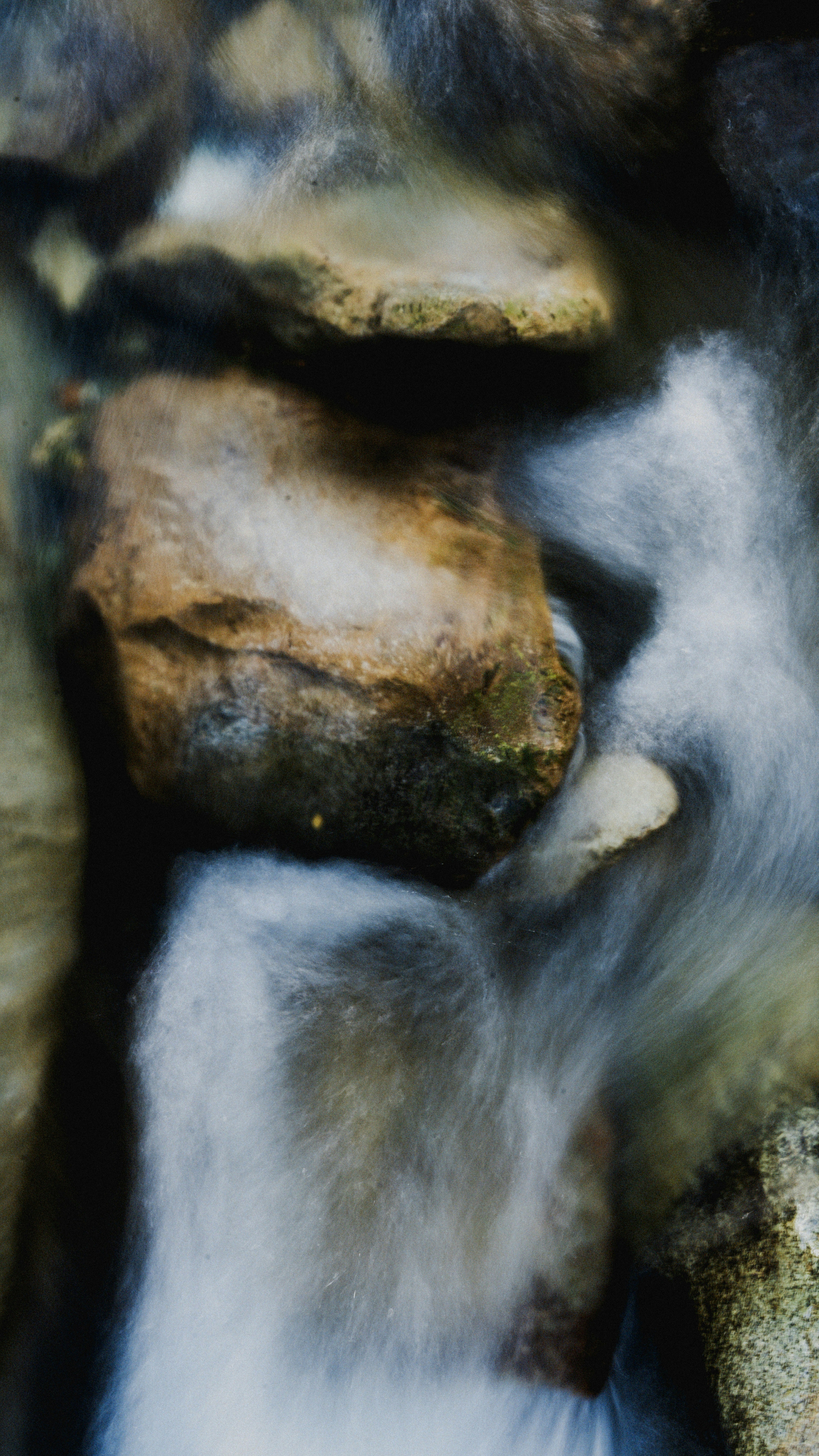 Mist over the Quiet Stone Cascade
