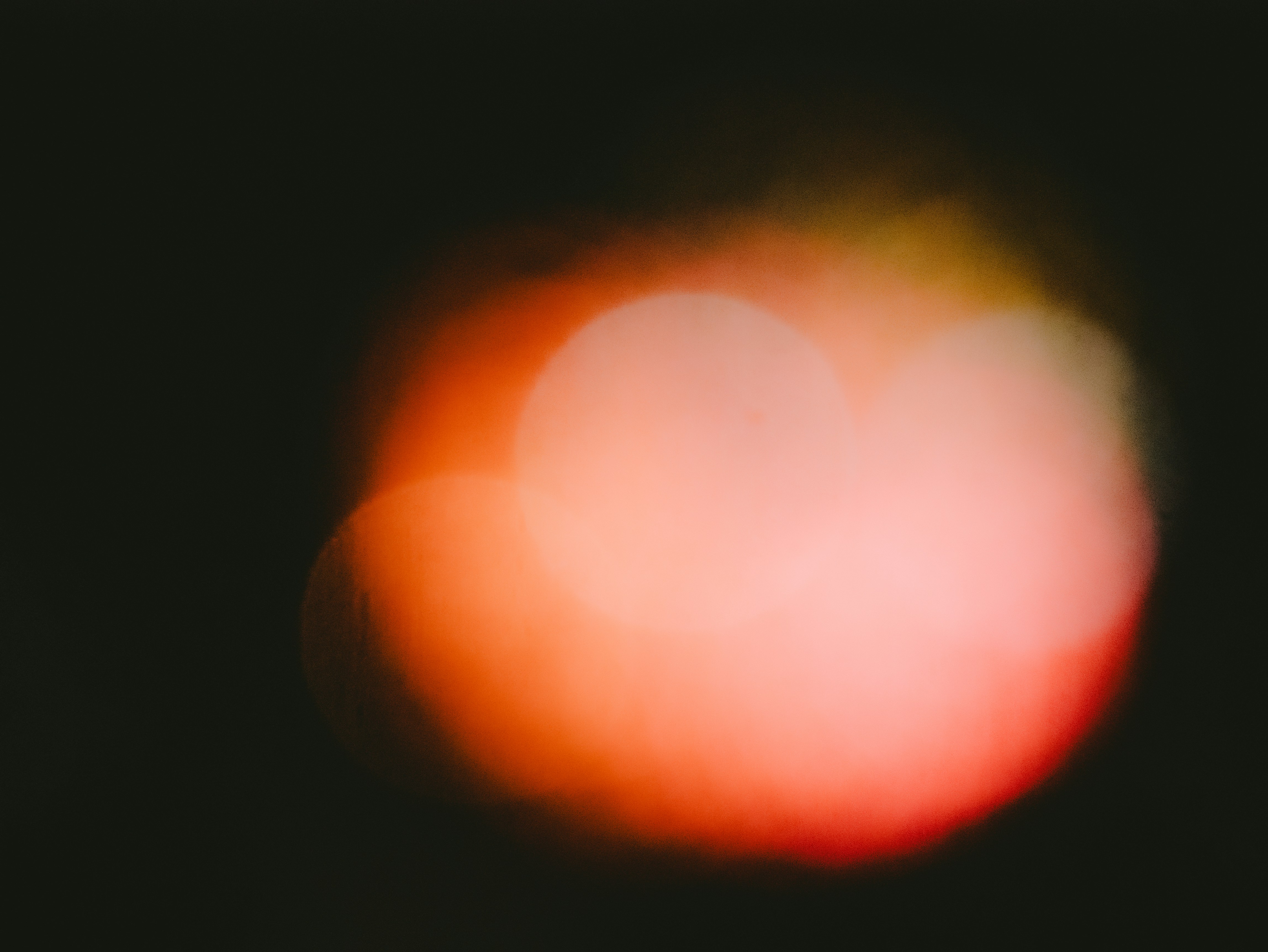 Soft Orbs in Twilight: A Minimal Bokeh Portrait Composure