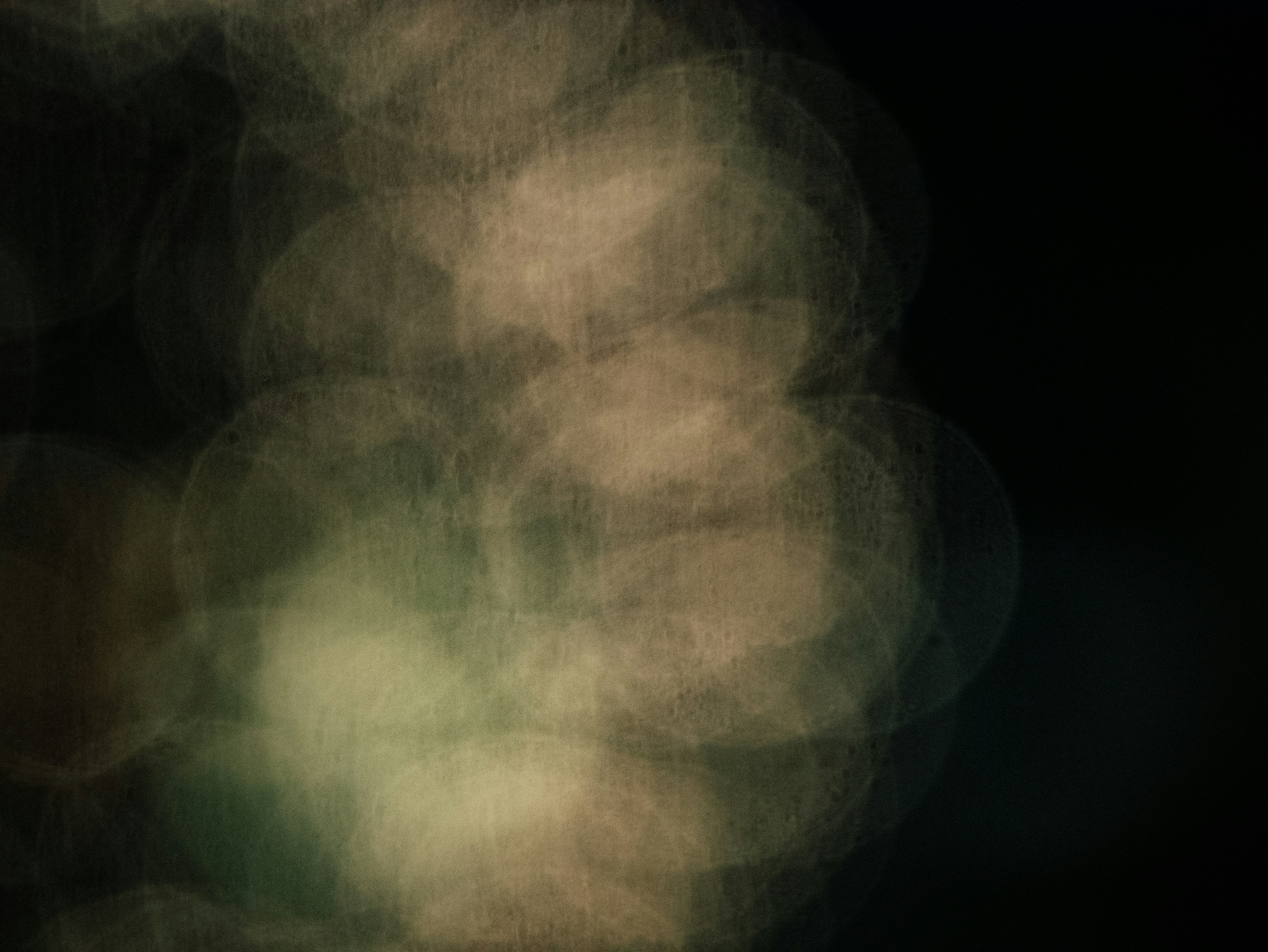 Circular Echoes: Soft Orbs in Dim Backlight