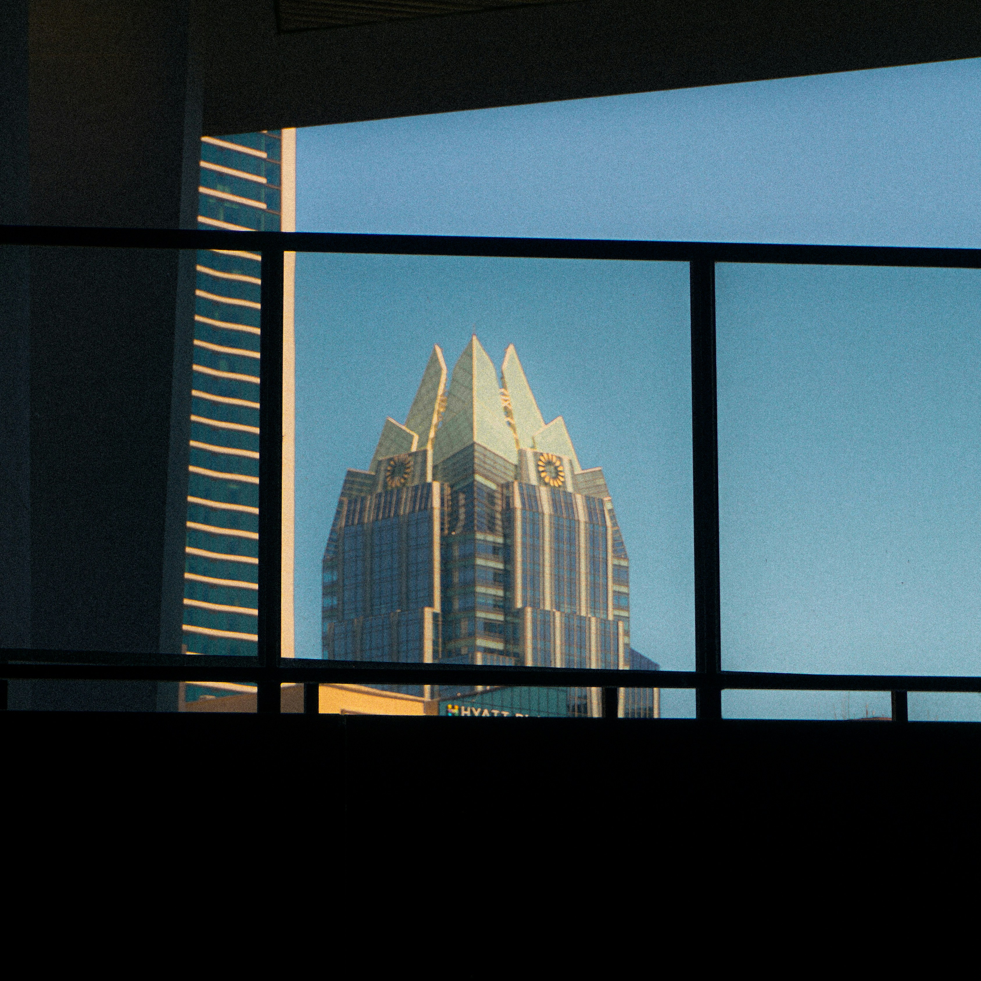 Skyscraper Fractures Through a Balcony Grid