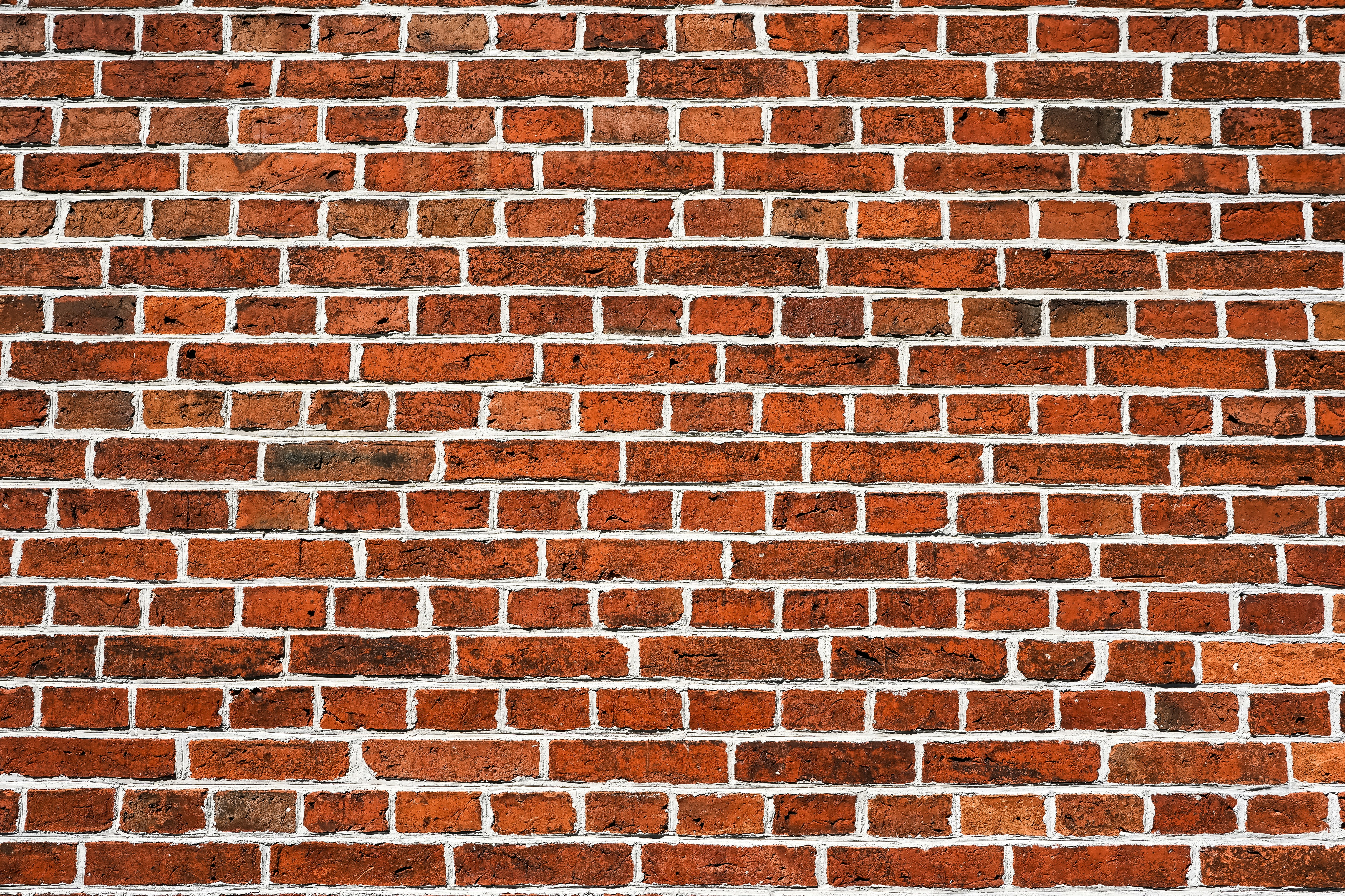 Brickwork Rhythm: A Close Look at Repeating Red and White Stripes