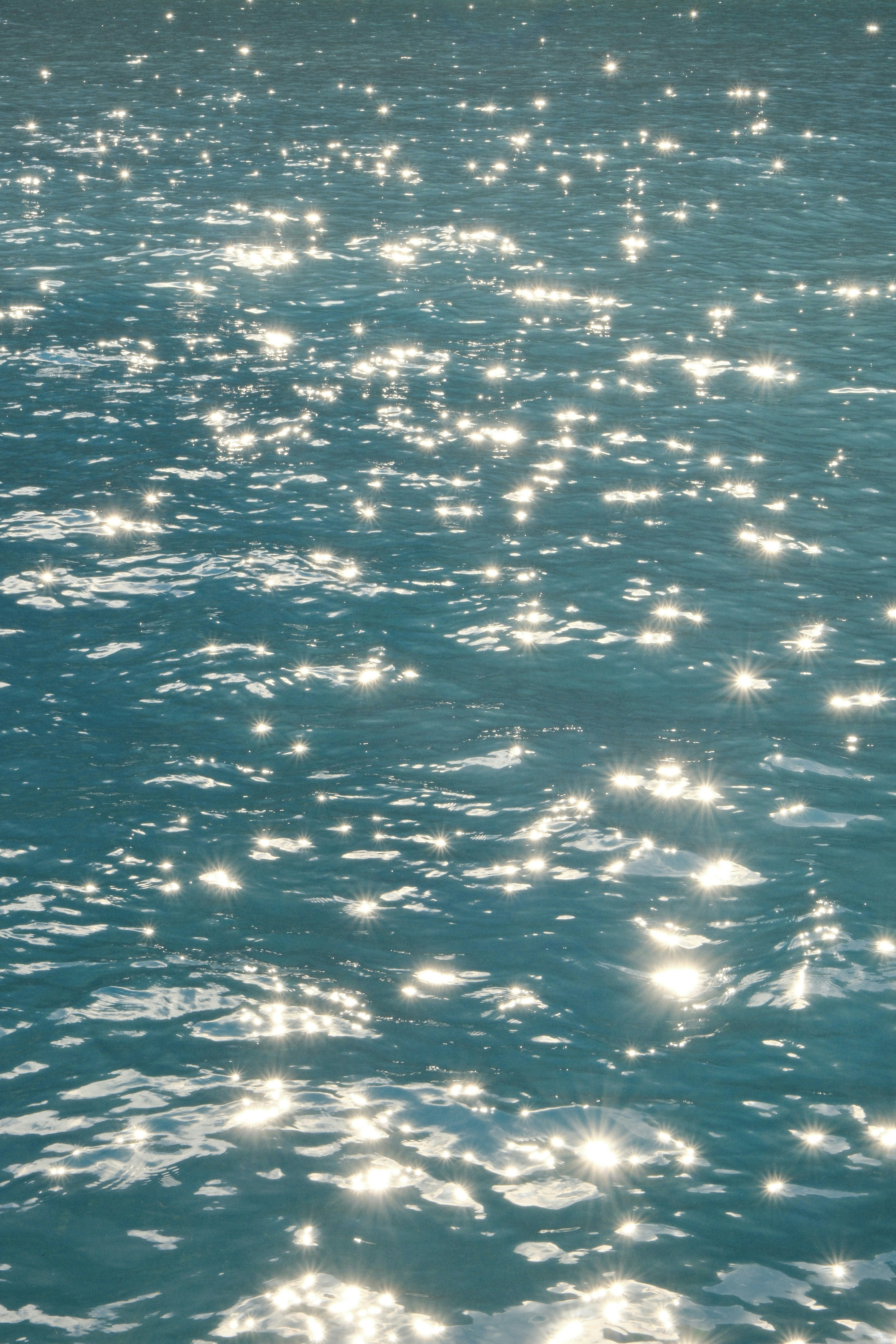 Glittering Sea Surface in Afternoon Light