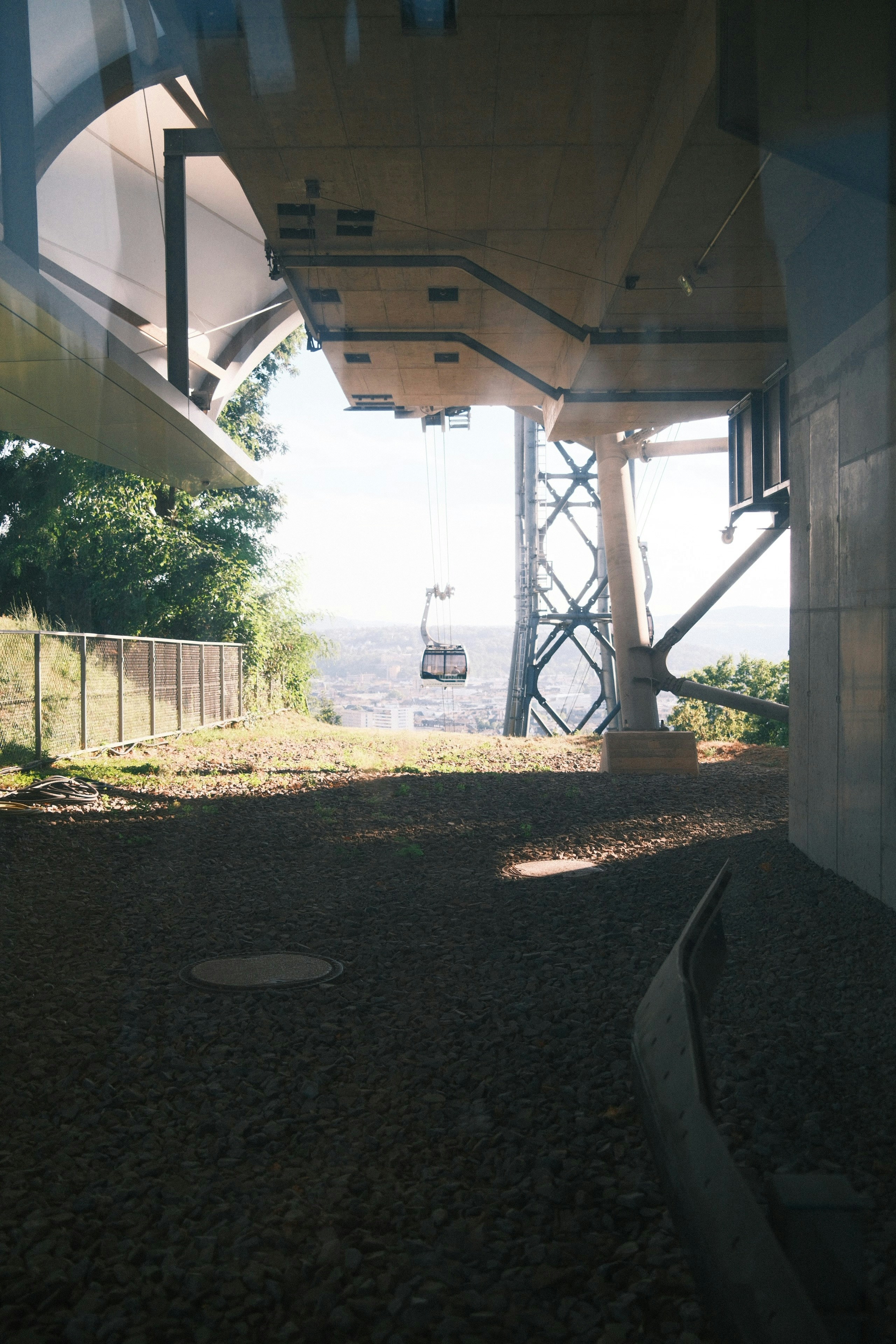 Chairlift Overlook: A Quiet Descent Beneath Concrete Architecture