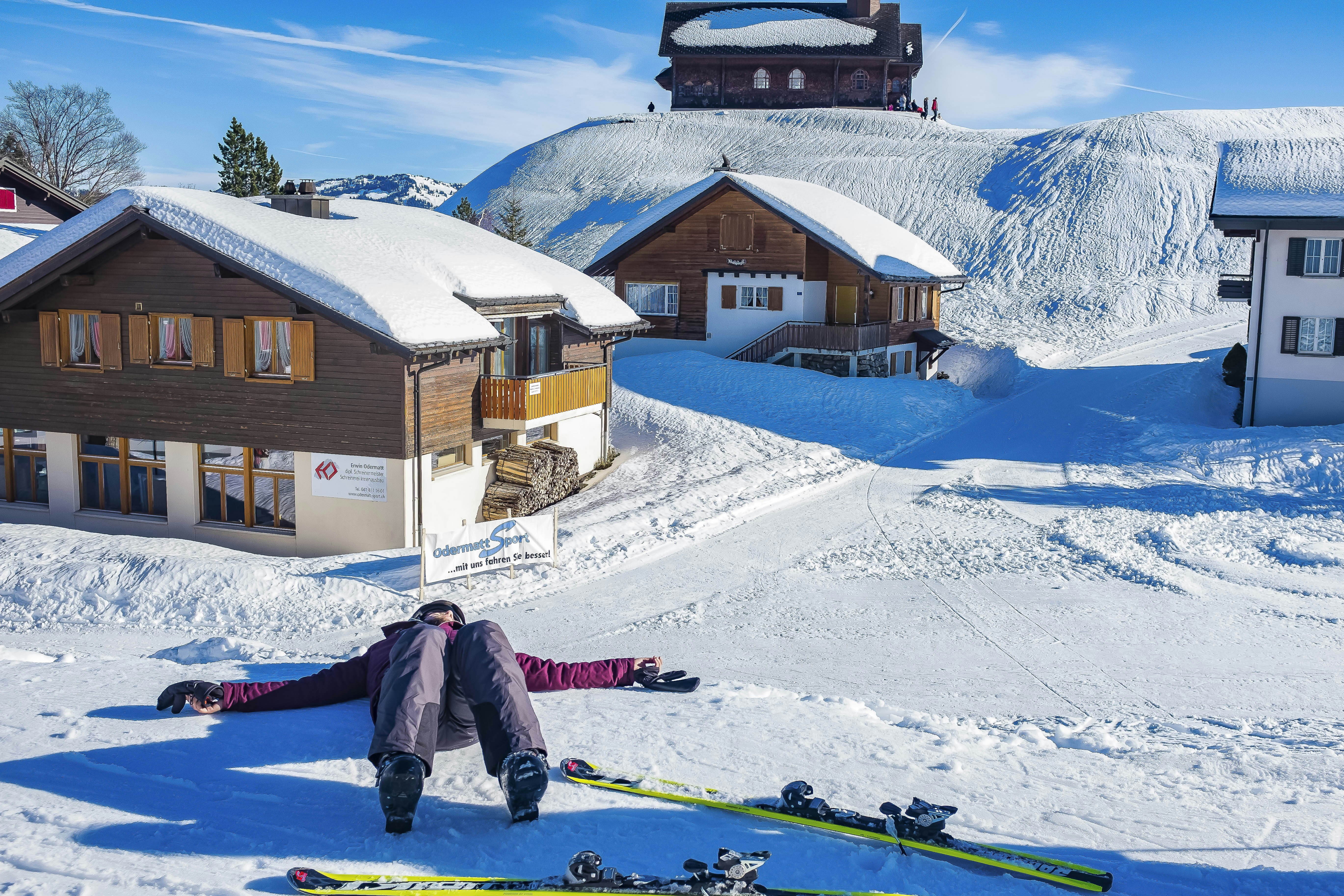 Snowbound Resort: Repose at the Base of a Mountain Village