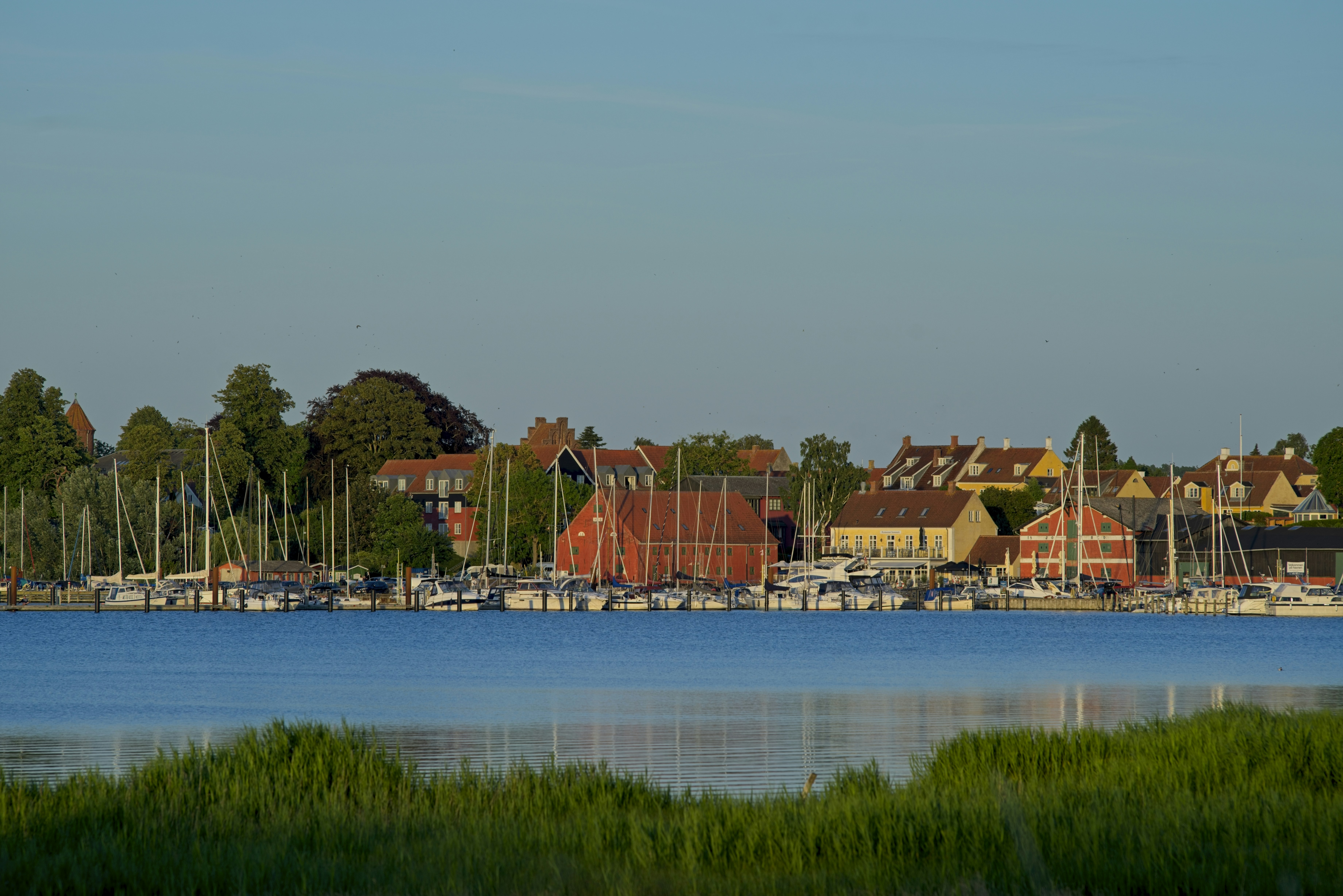 Harbor Breeze: Boats at Rest Before Quiet Dusk