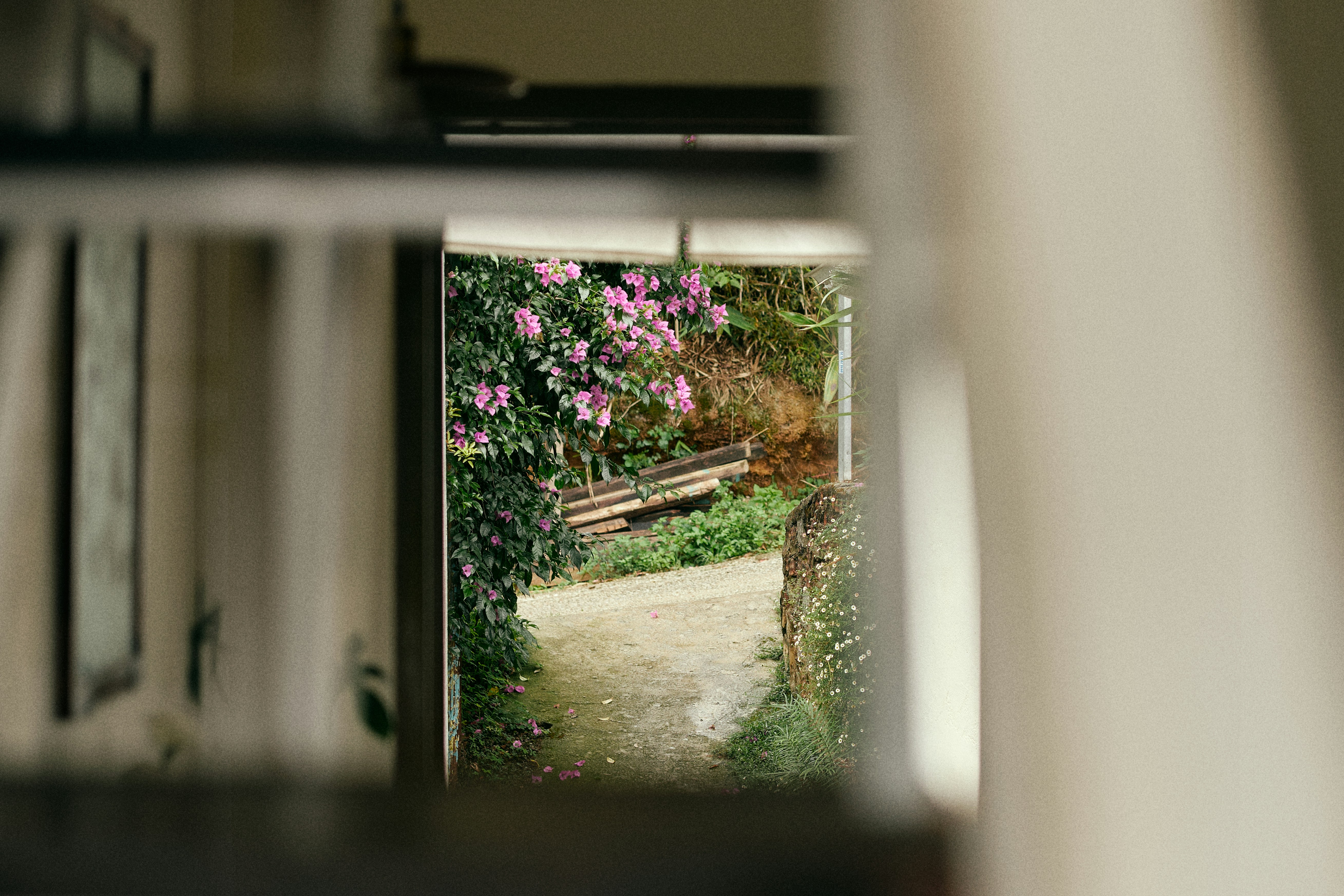 Through the Corridor to the Garden Gate