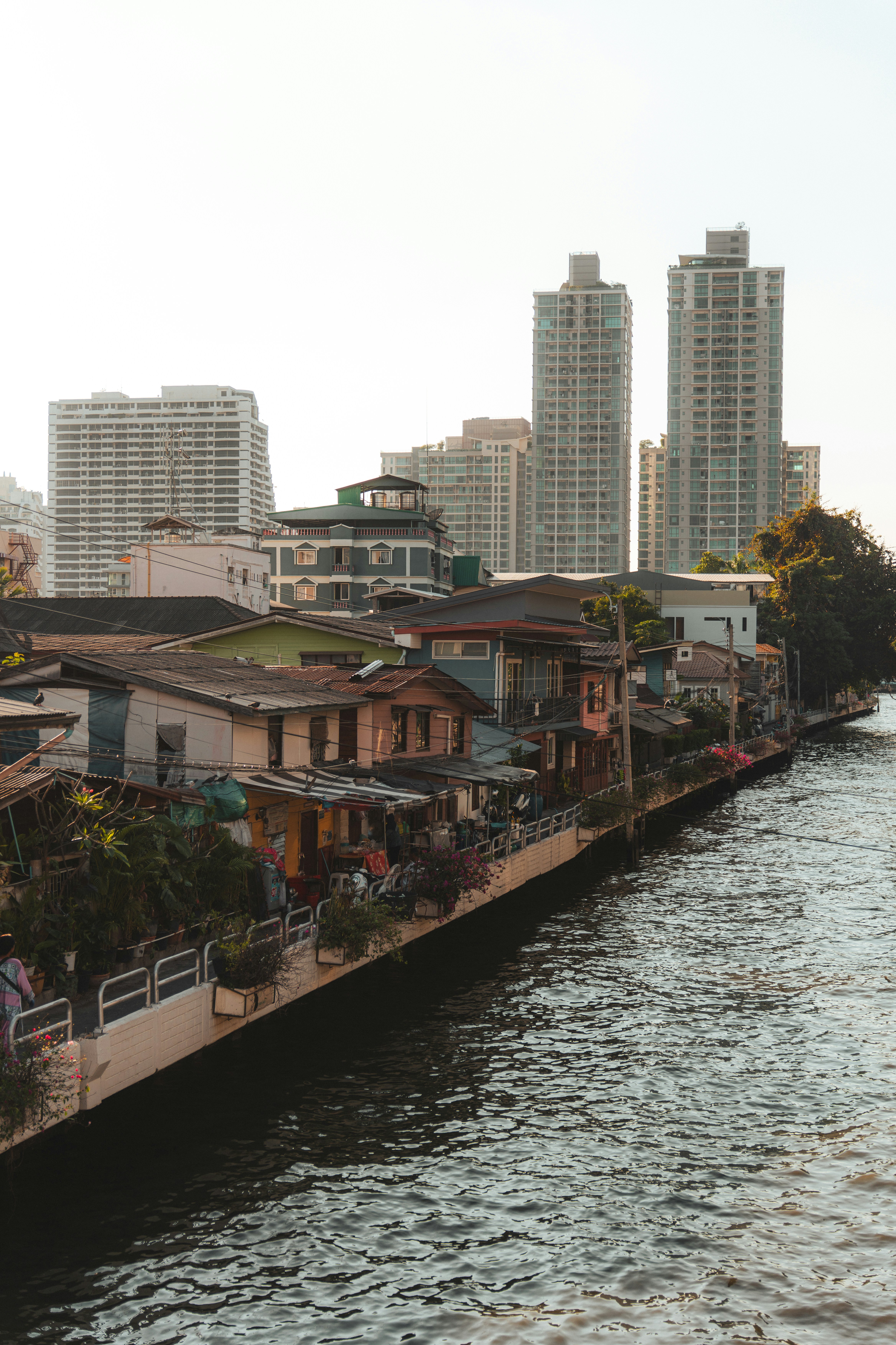 Riverside Dwellings Meet Skyline