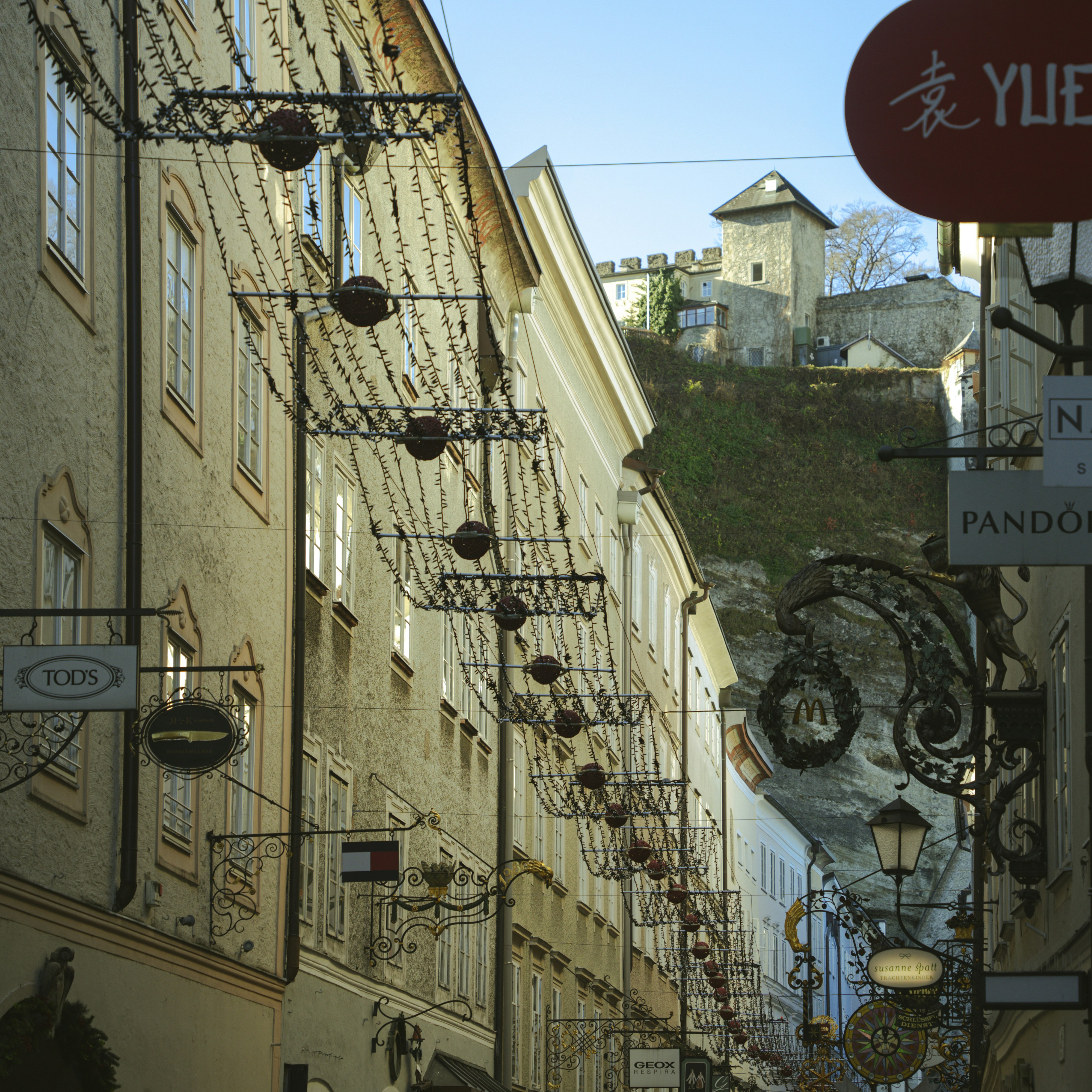 Cobblestone Passage: Lamps and Archive in a Medieval European Street