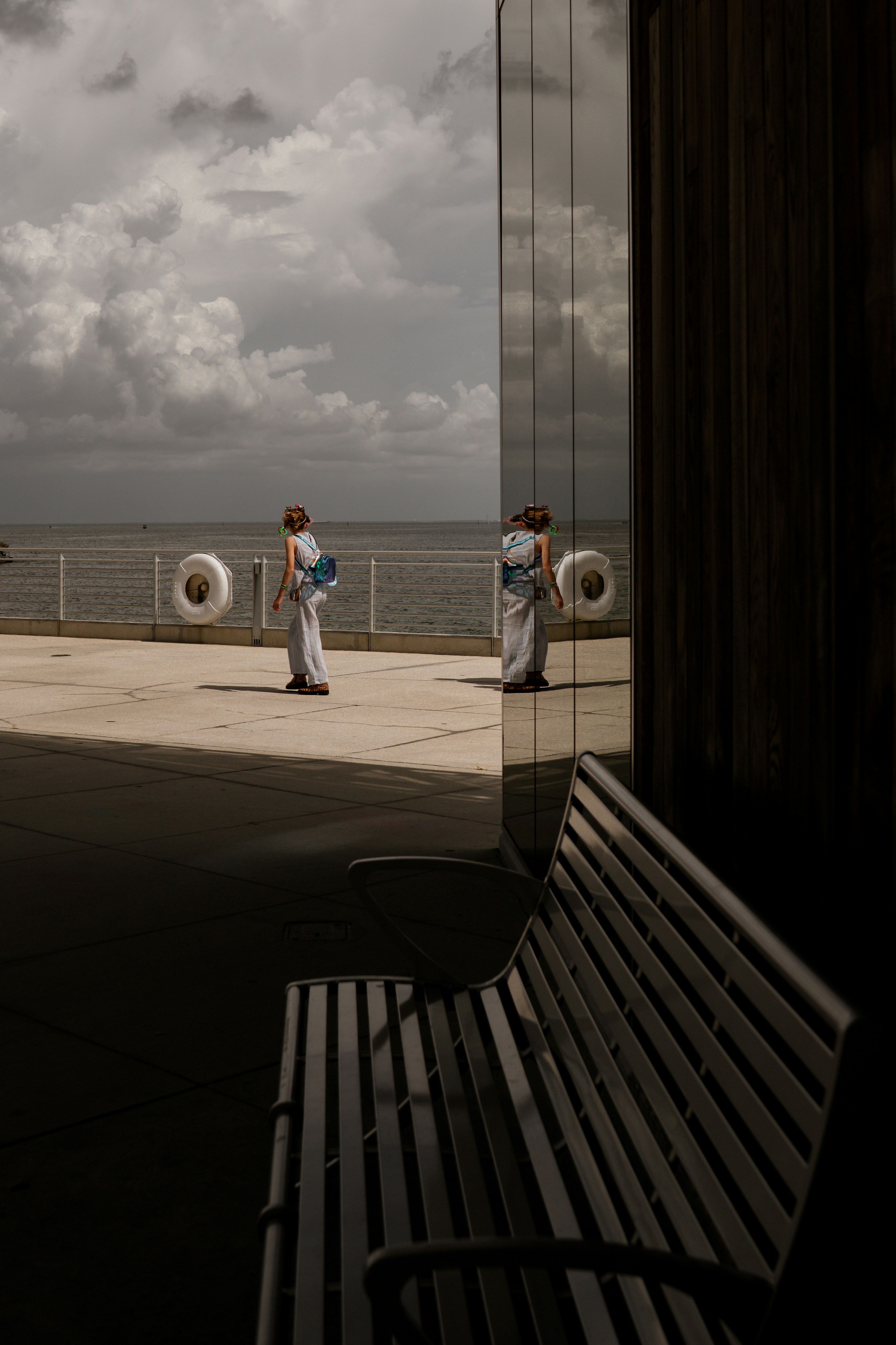 Reflection by the Seafront: A Walk in Parallel