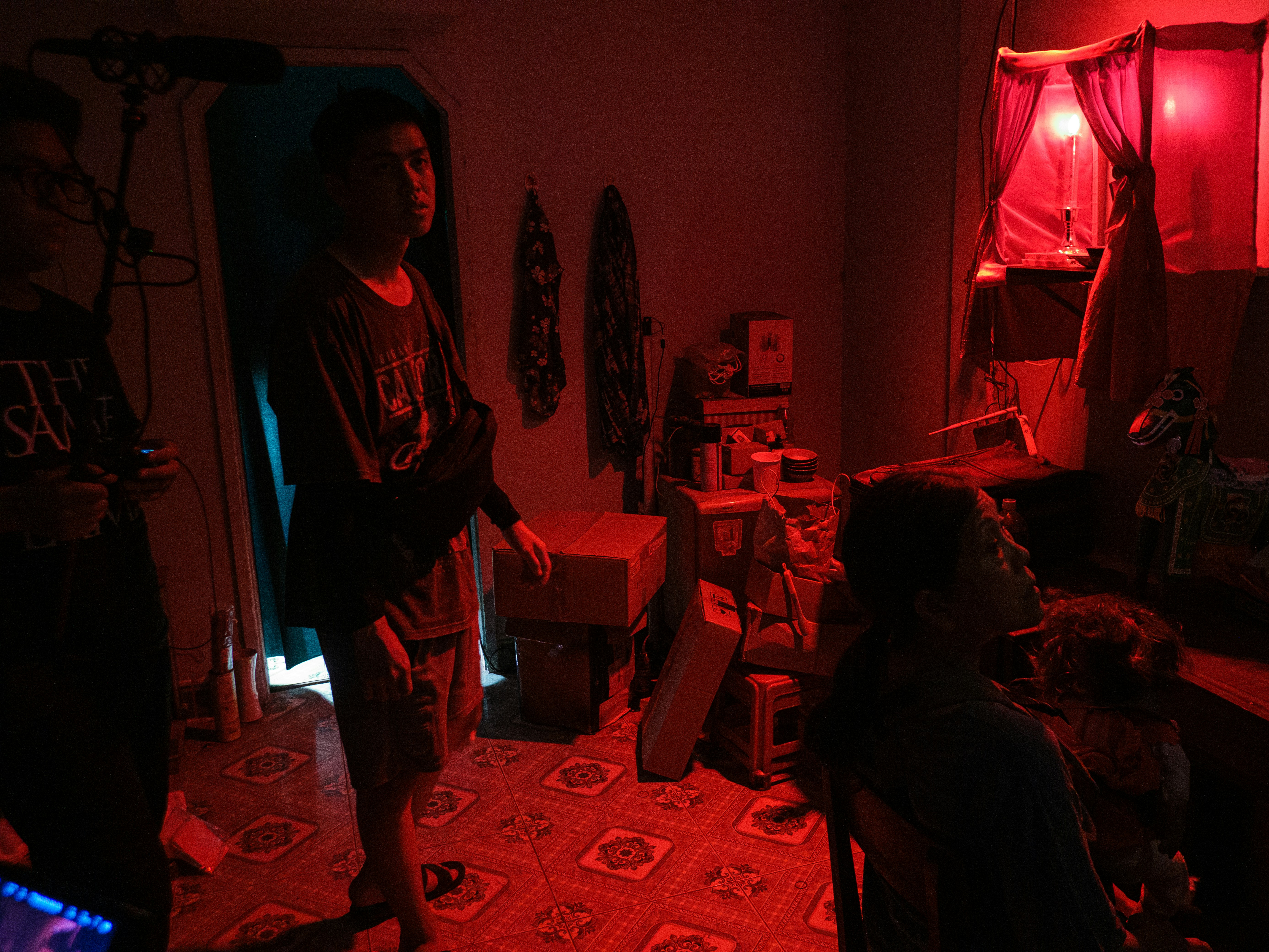 Red Room Keepers: Kids in a Dim Play Space