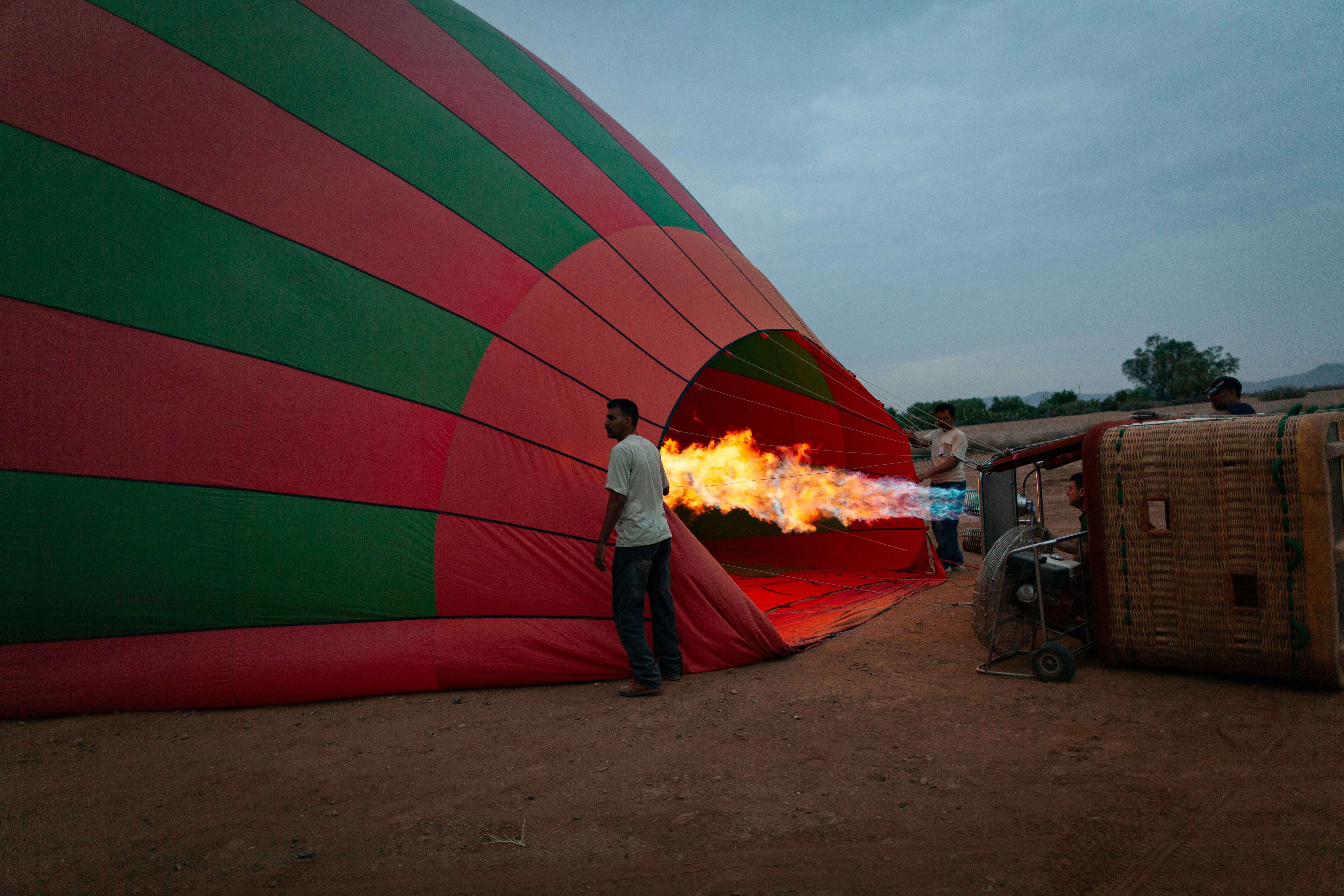 Dragon-red Propulsion: Firebreathing Fold at Dawn