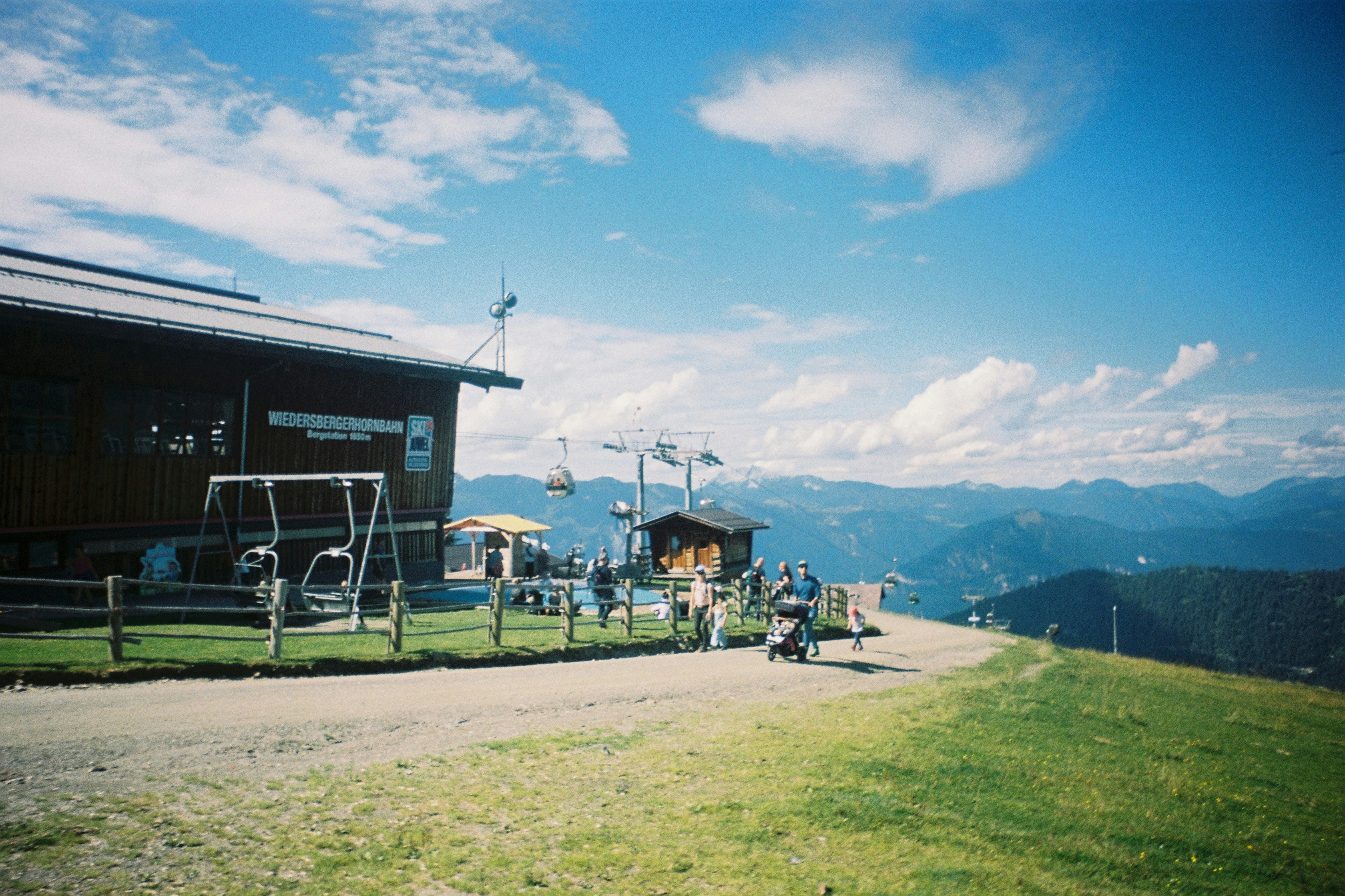 Hilltop Café at the Edge of the Clouds