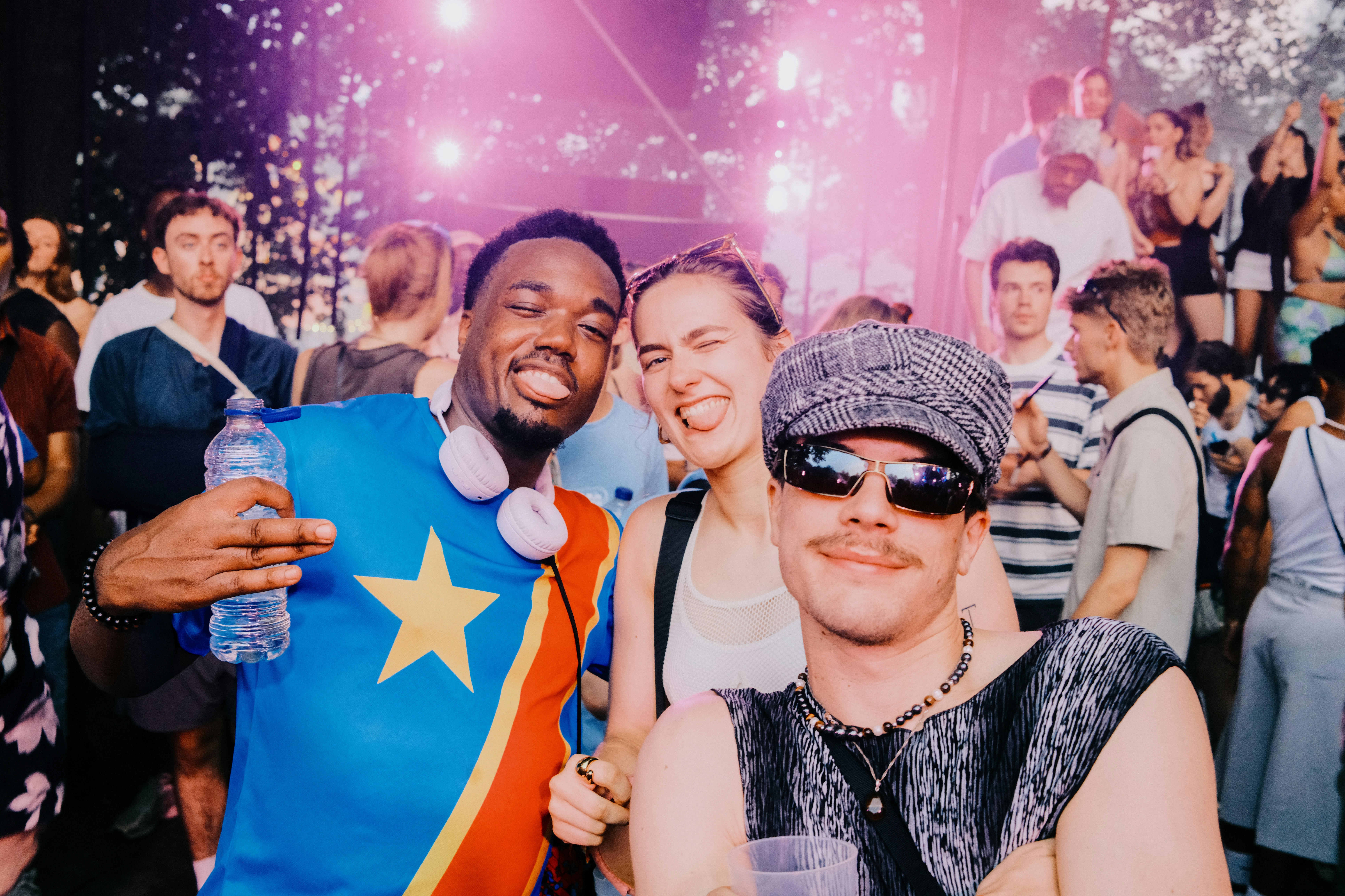 Front-Row Portrait at Sunset Pulse