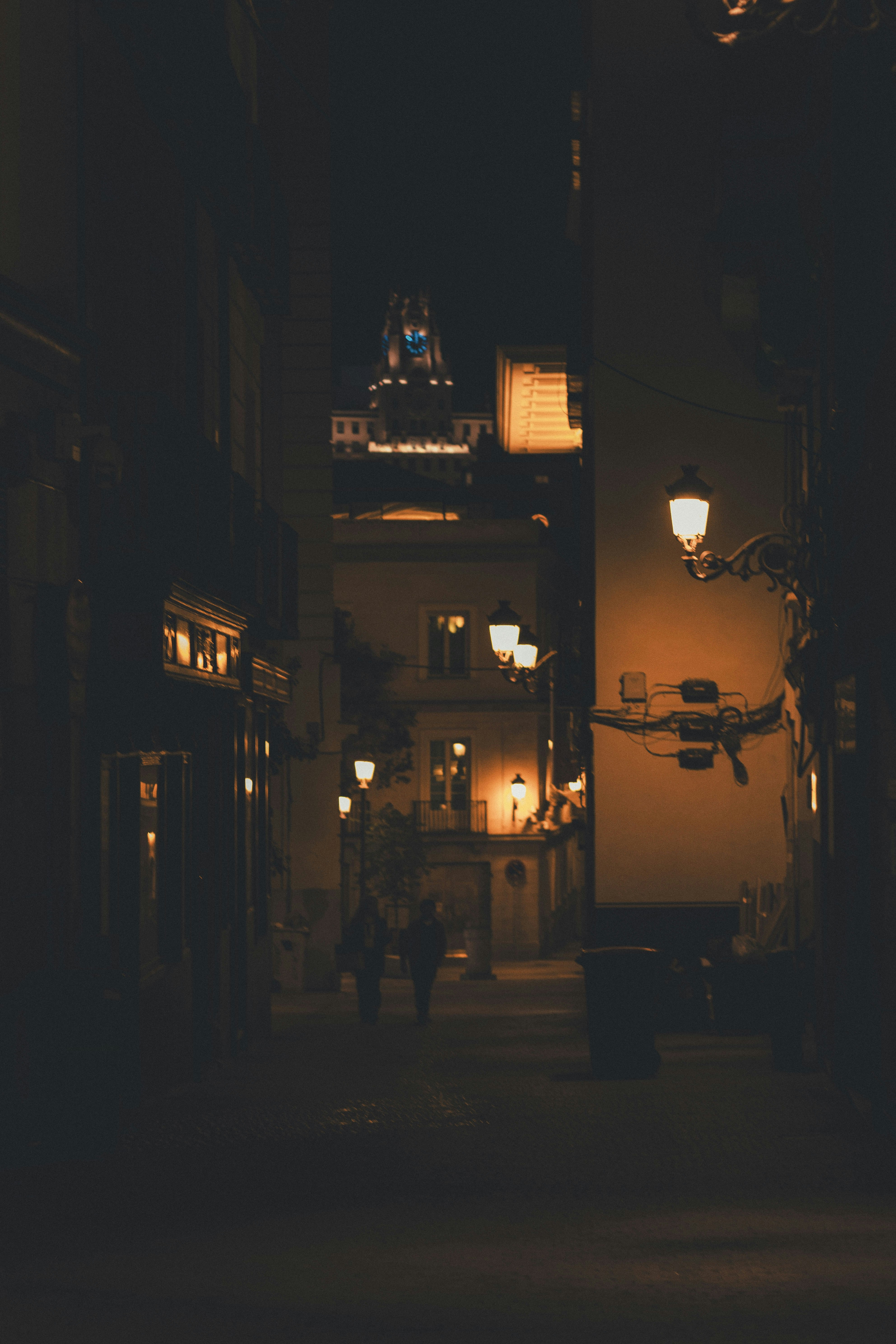 City Lanterns: Street of Quiet Echoes