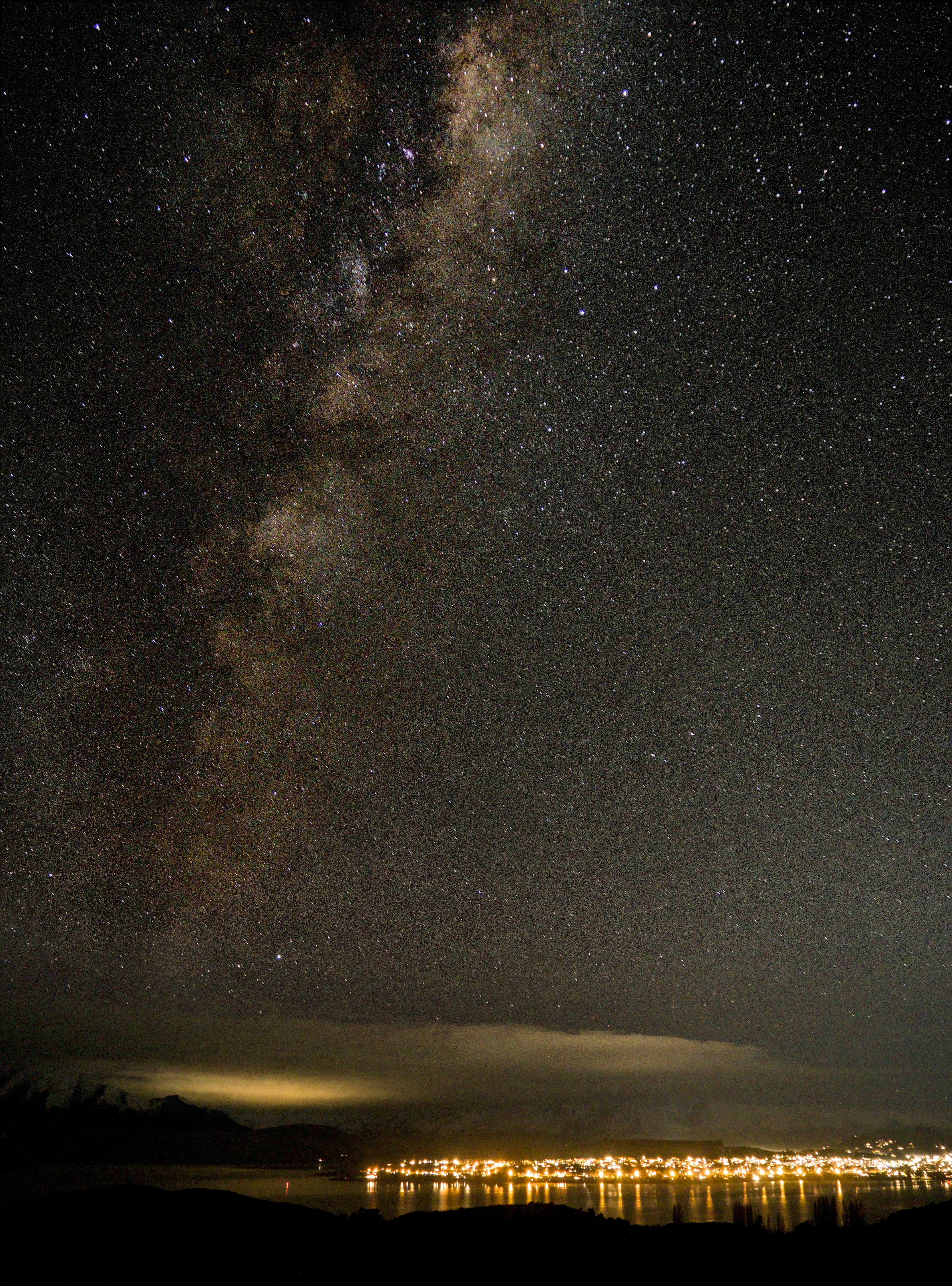 Milky Way Over the Quiet Coast