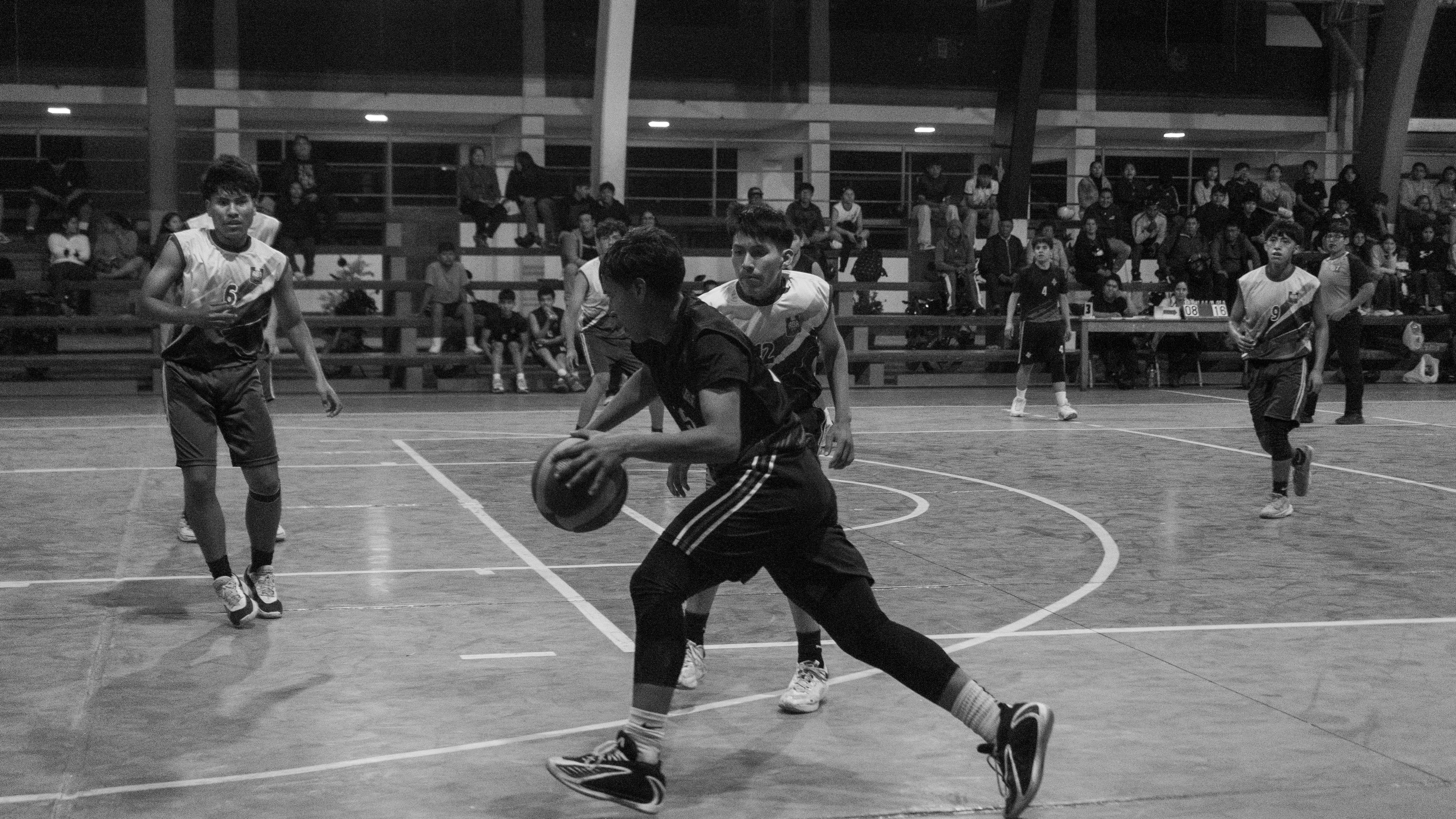 Center Court Dribble: A Fast Break Capture in a Local Indoor League