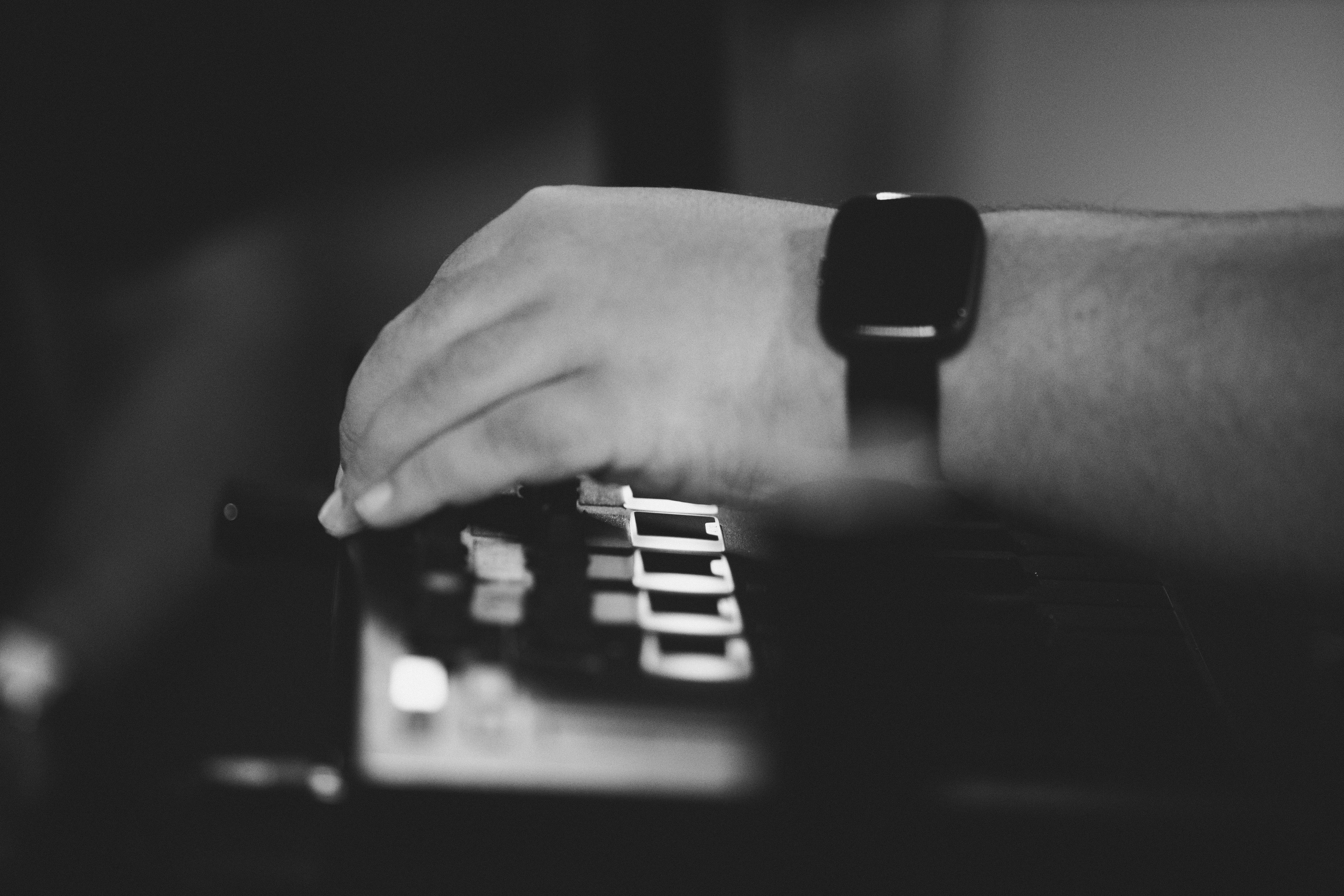 Muted Pulse: A Hand on the Mixer