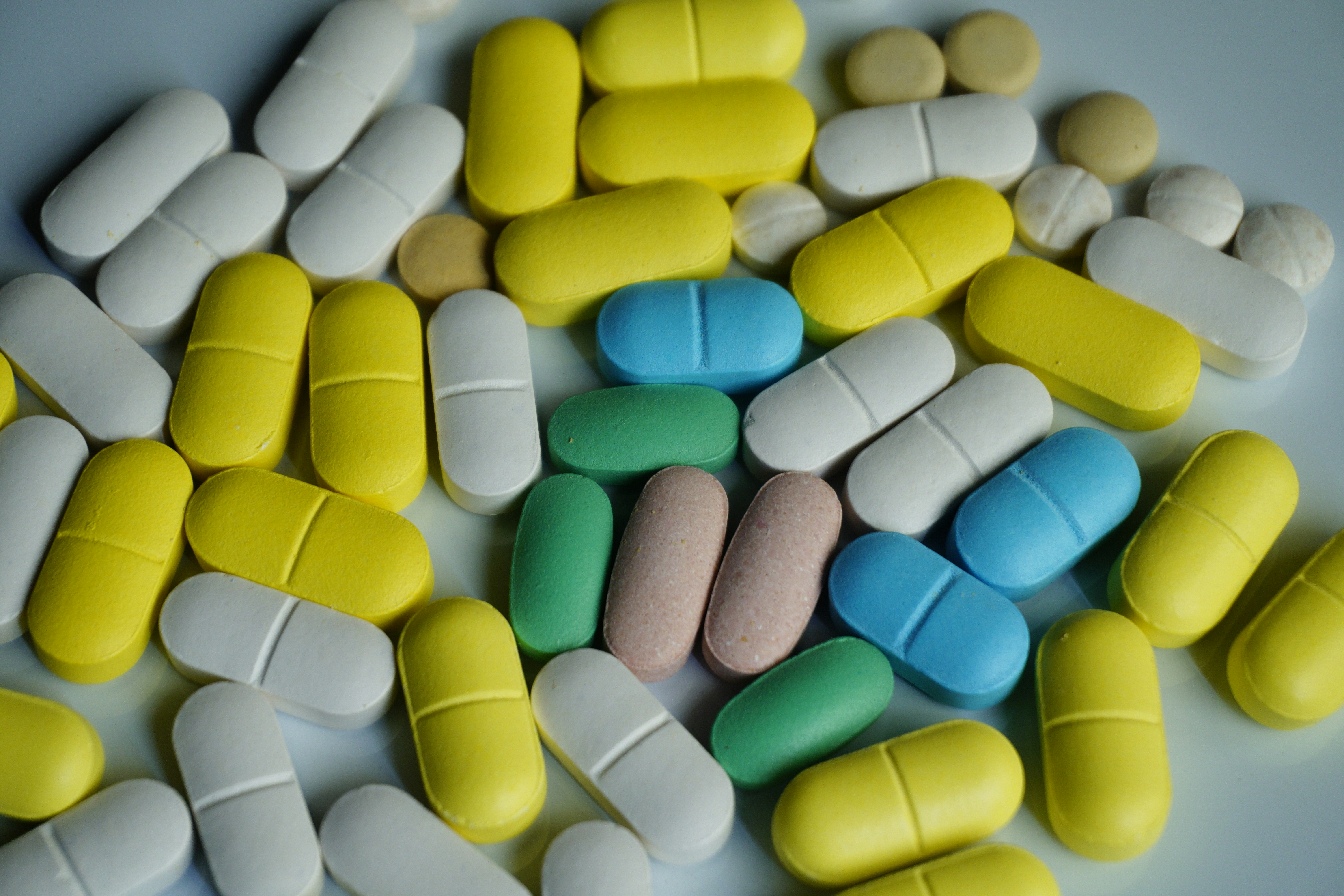Pills of Color: A Confetti of Capsule Shapes in Soft Focus