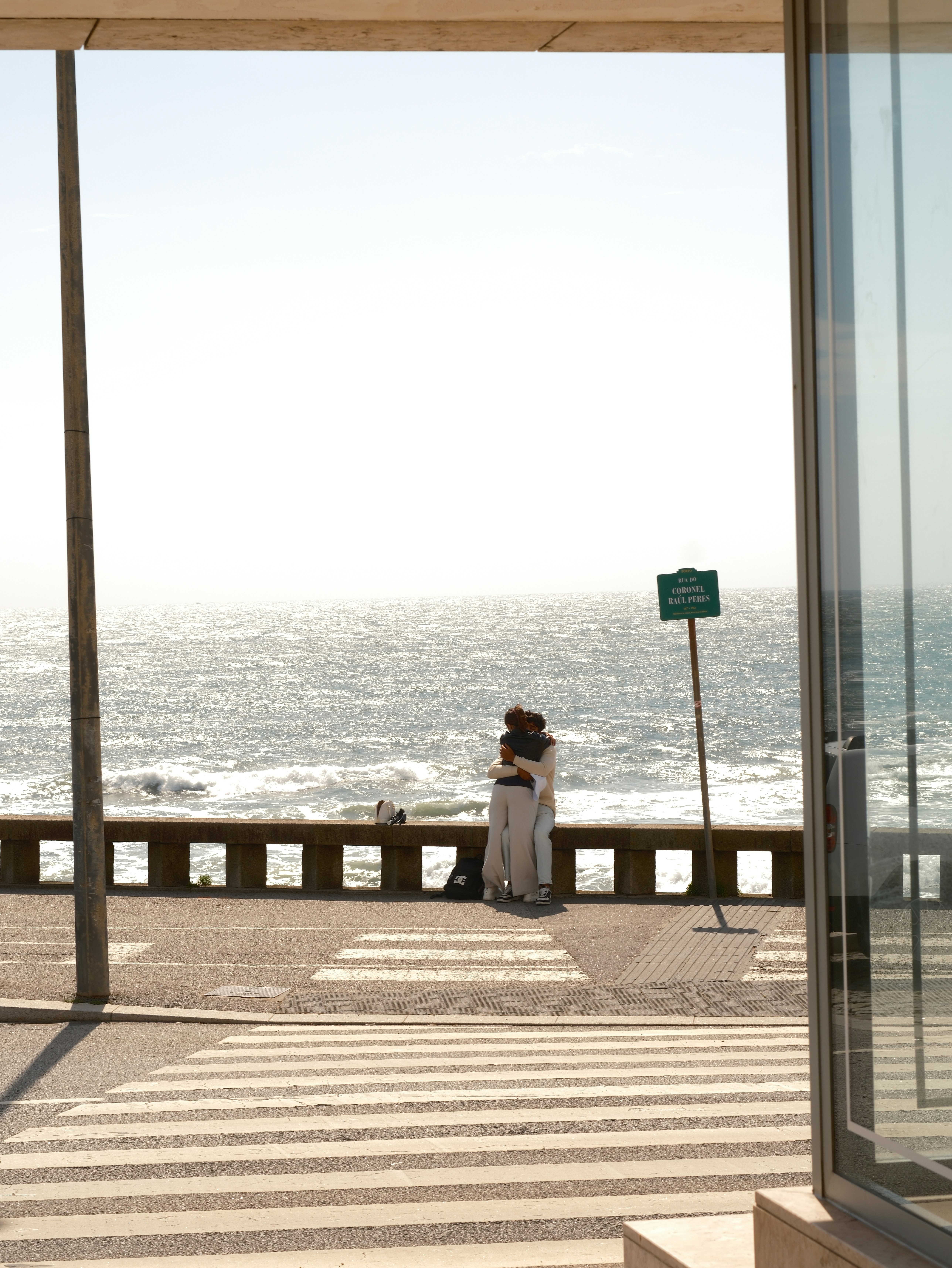 Horizon Hug: A Quiet Embrace by the Sea