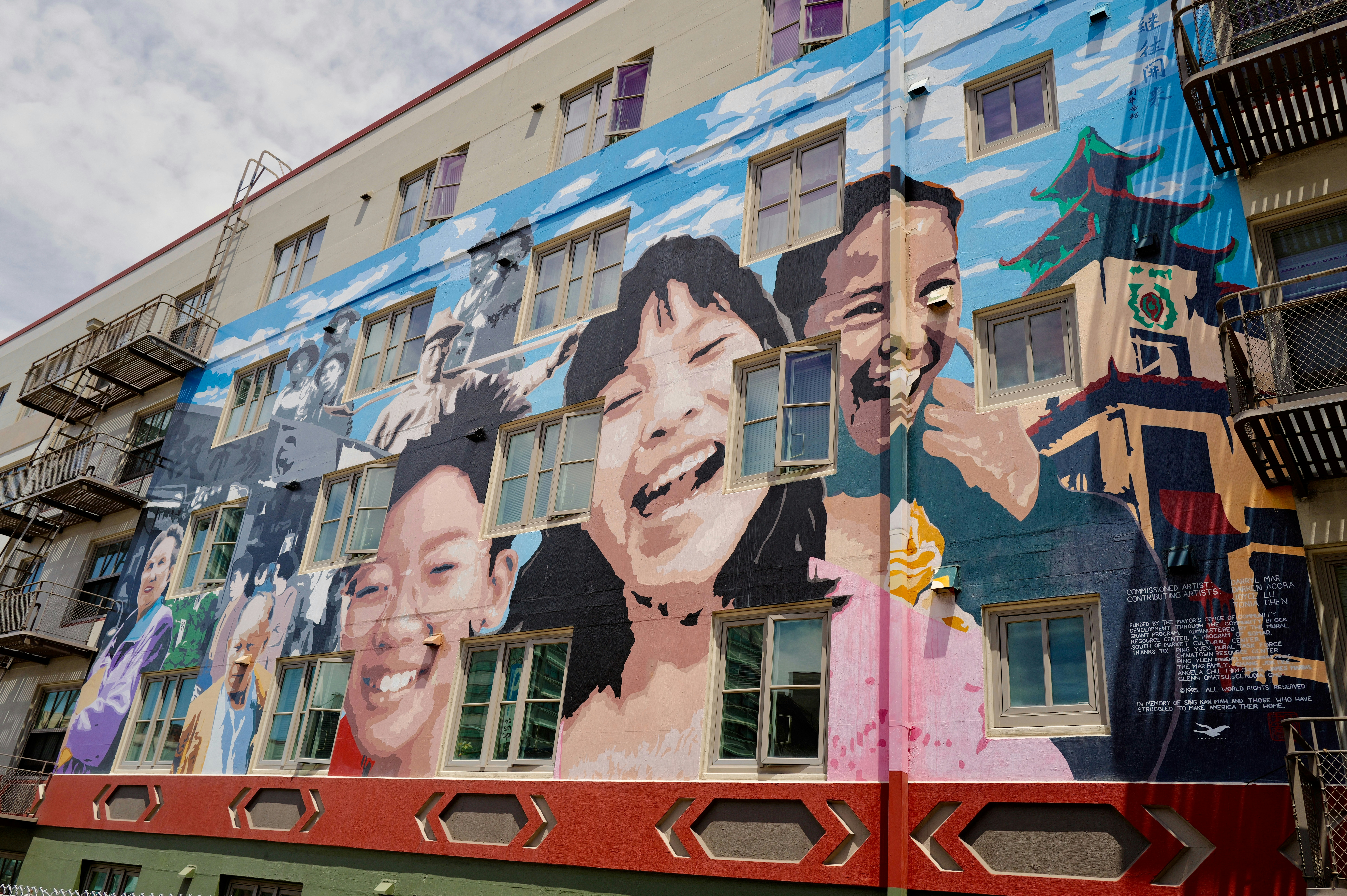 Faces Across a City Wall: A Vibrant Mural Portrait Tour