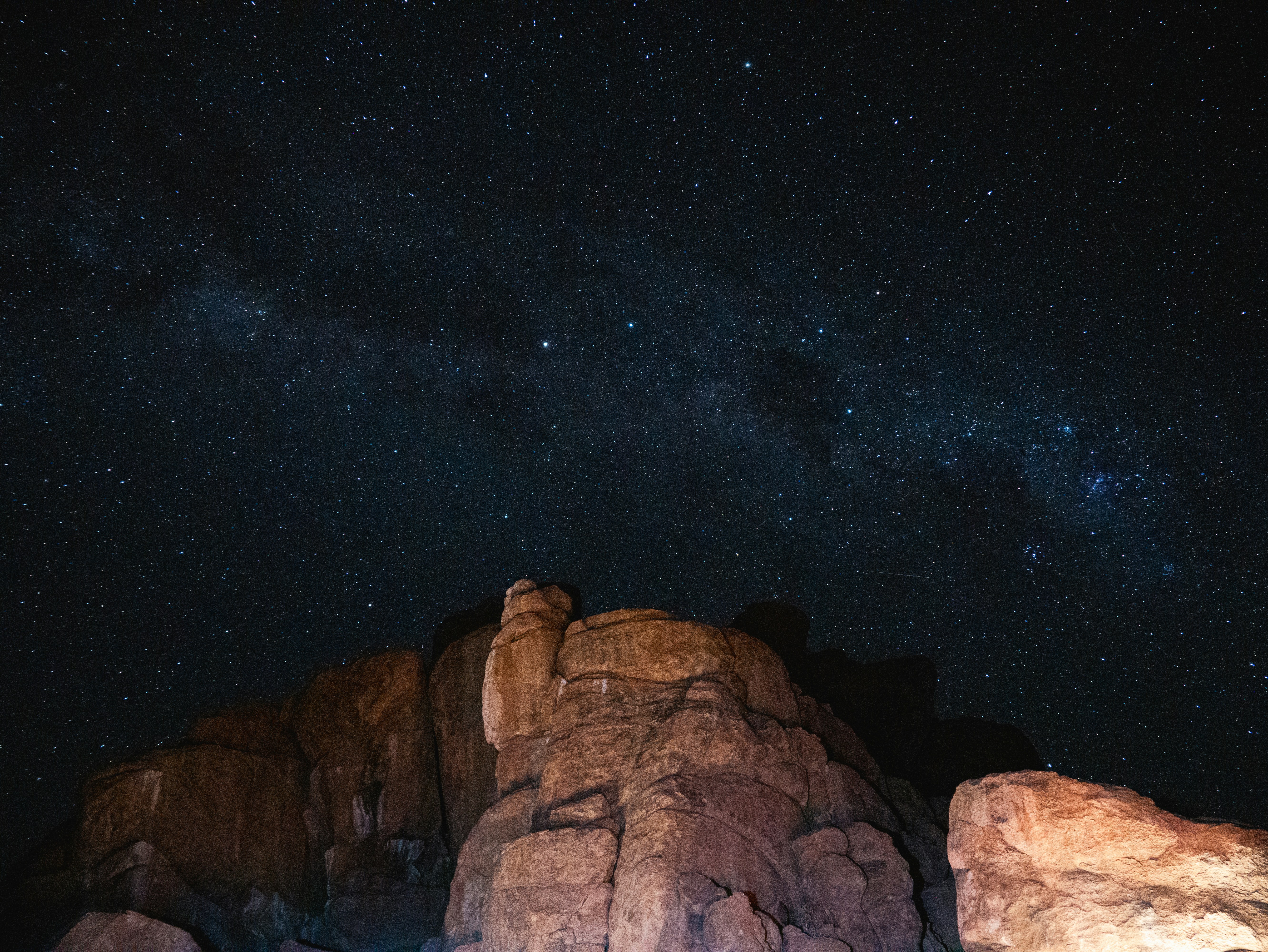 Milky Way Over Rugged Ridge