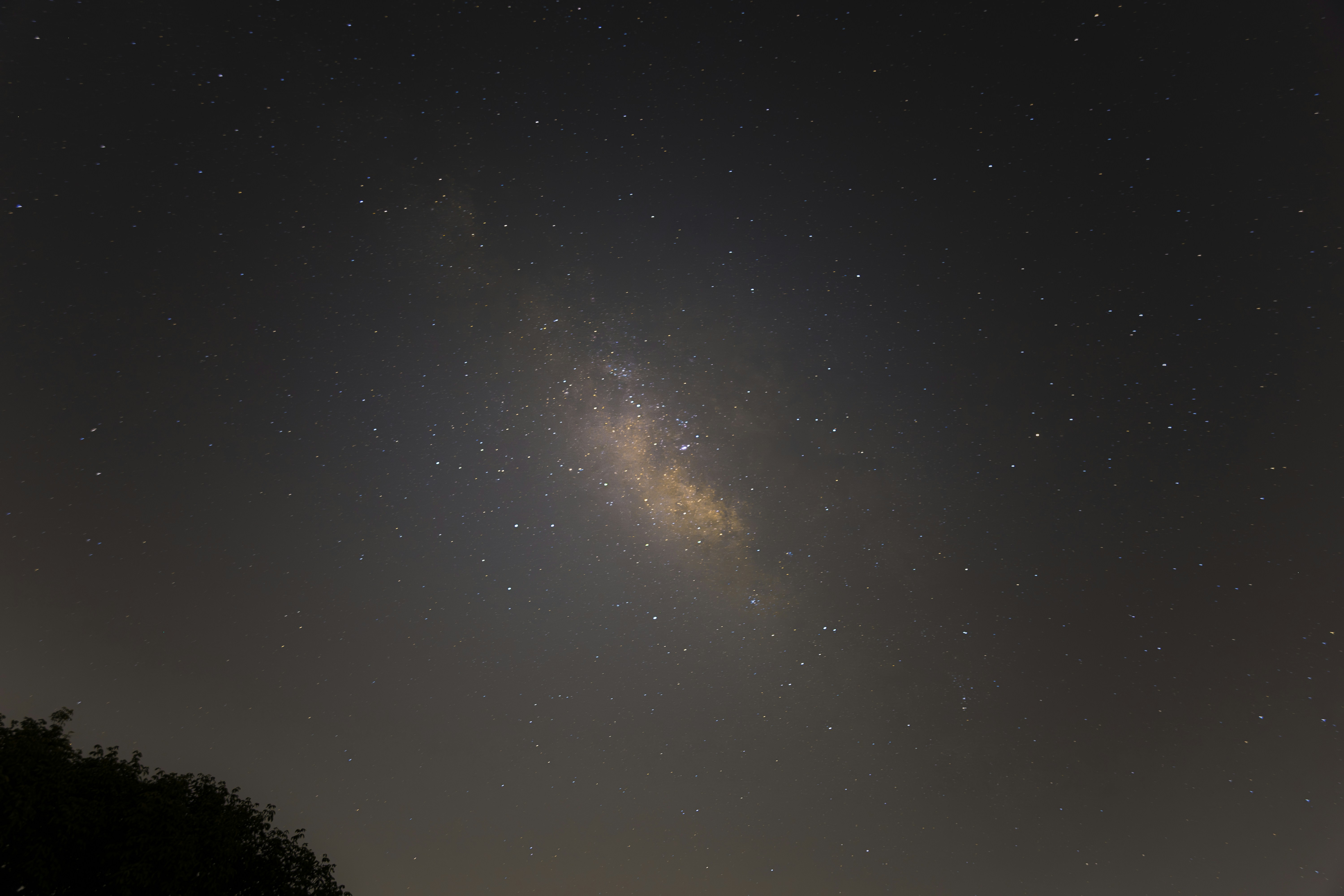 Milky Way Core Above Quiet Horizon