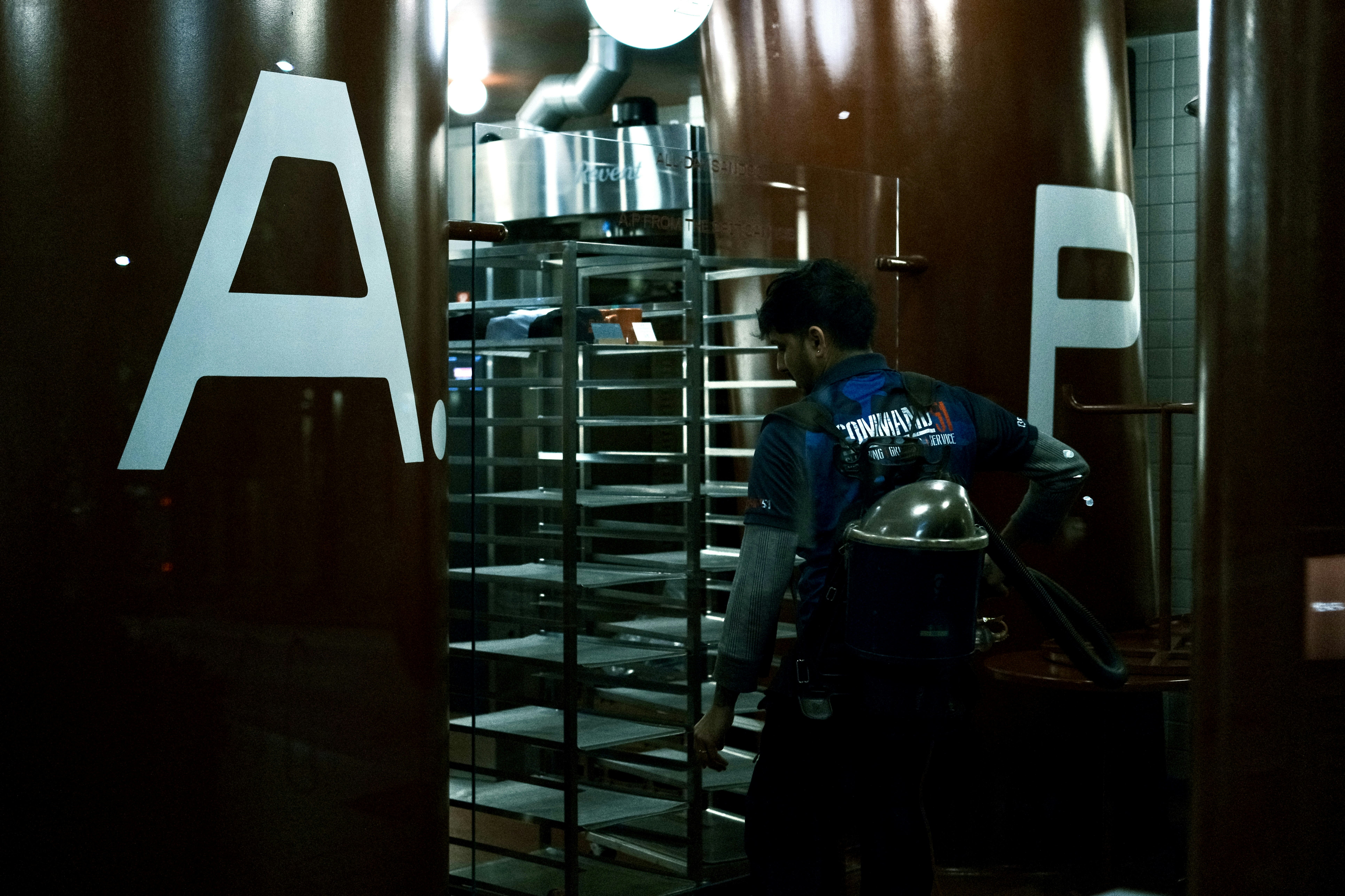 Night Shift in the Bakery Kaid: A Technician at the Oven Door