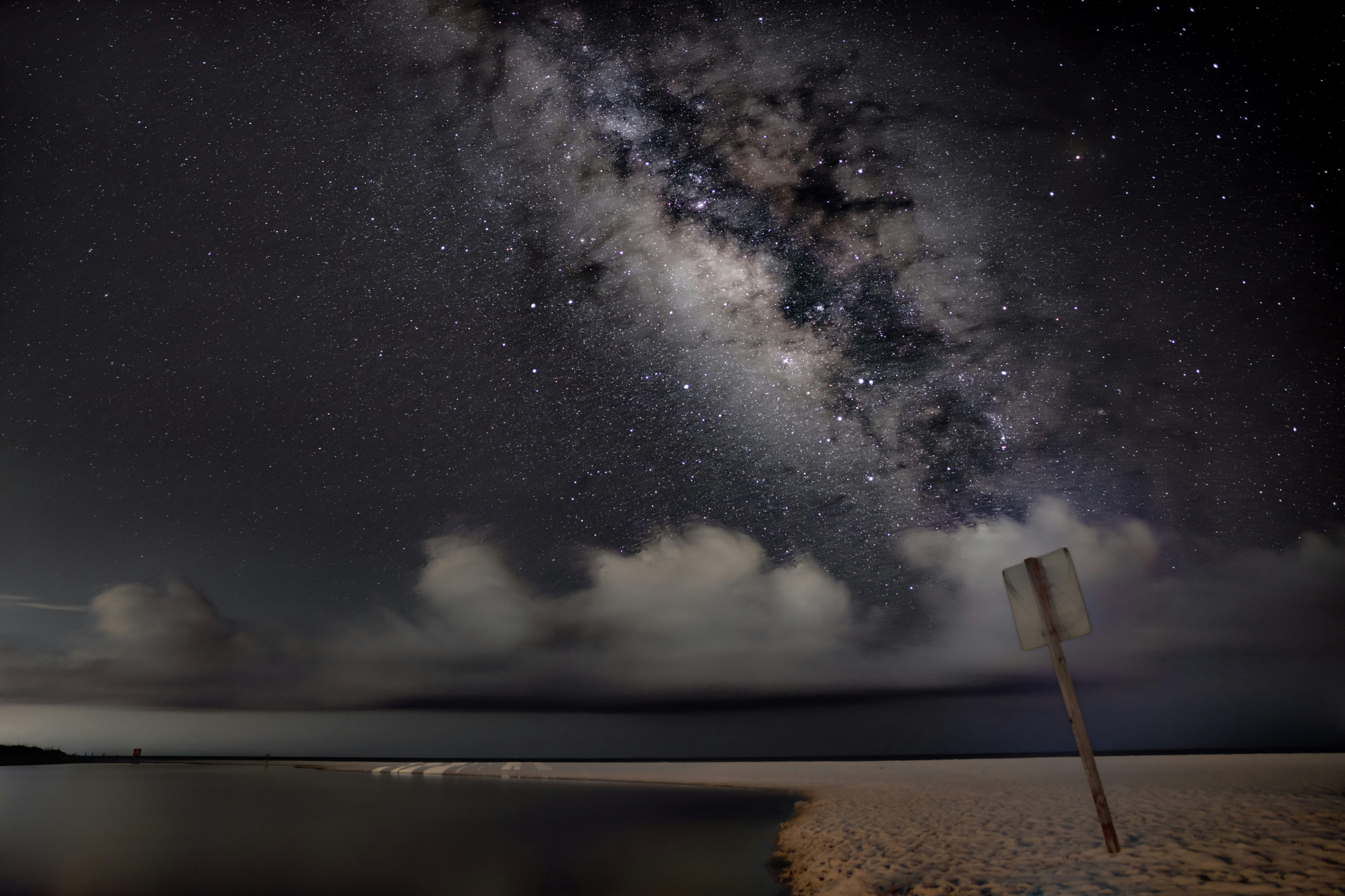 Milky Way Over Quiet Shore
