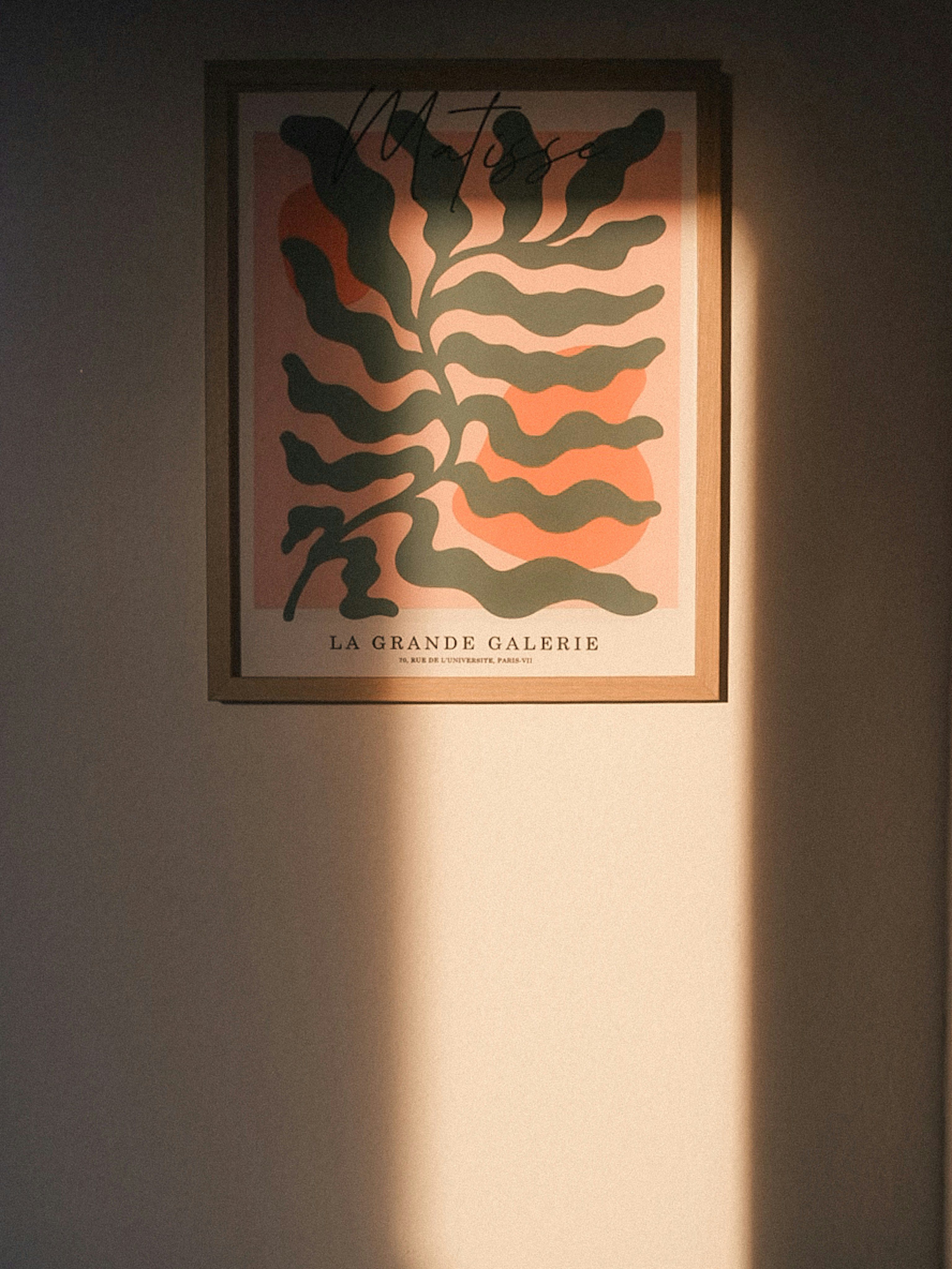 Spotlight on Art: Framed Mirage in Warm Hue