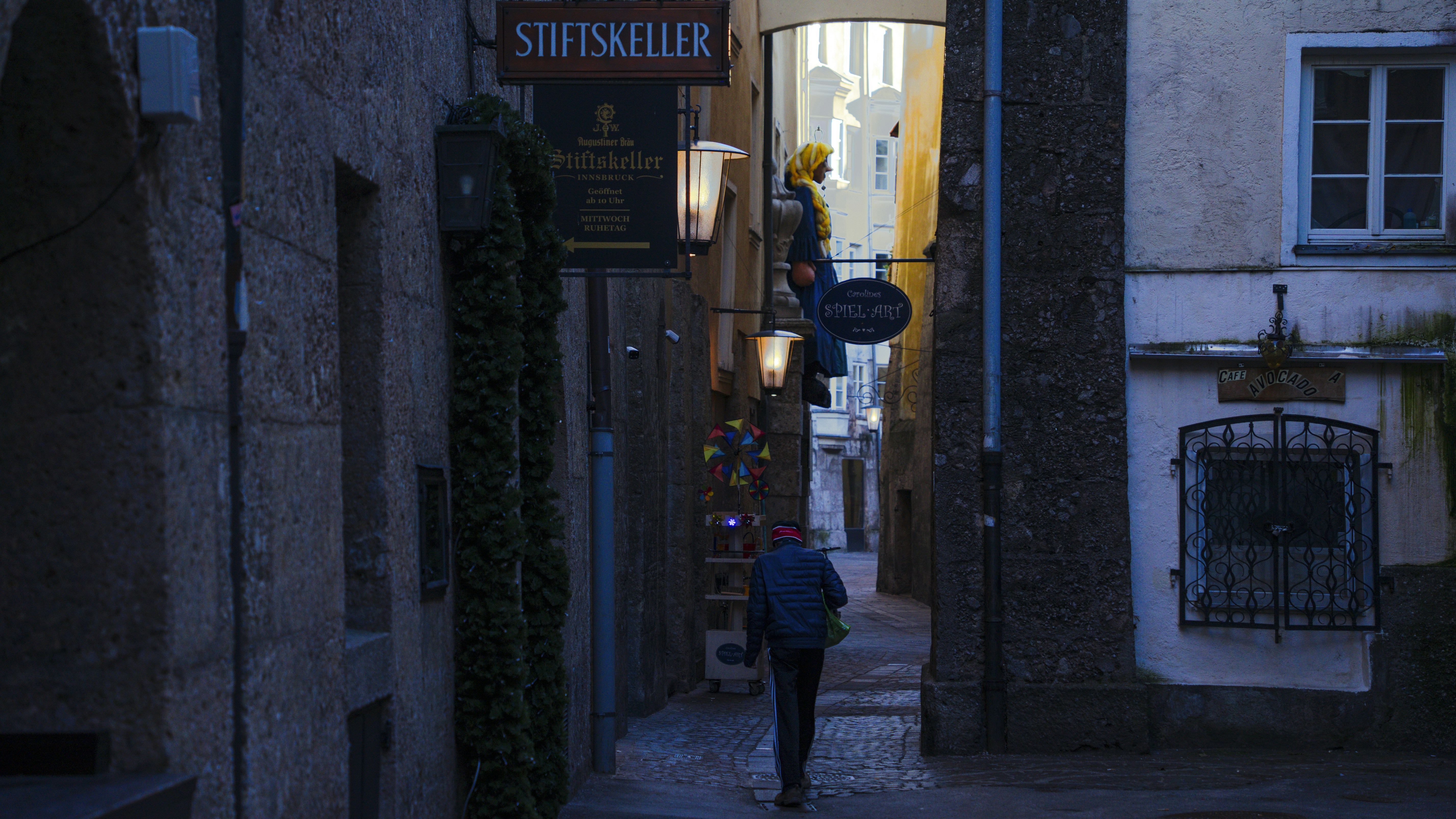 Midnight Passage: A Quiet Stride Through the Old Town Arch