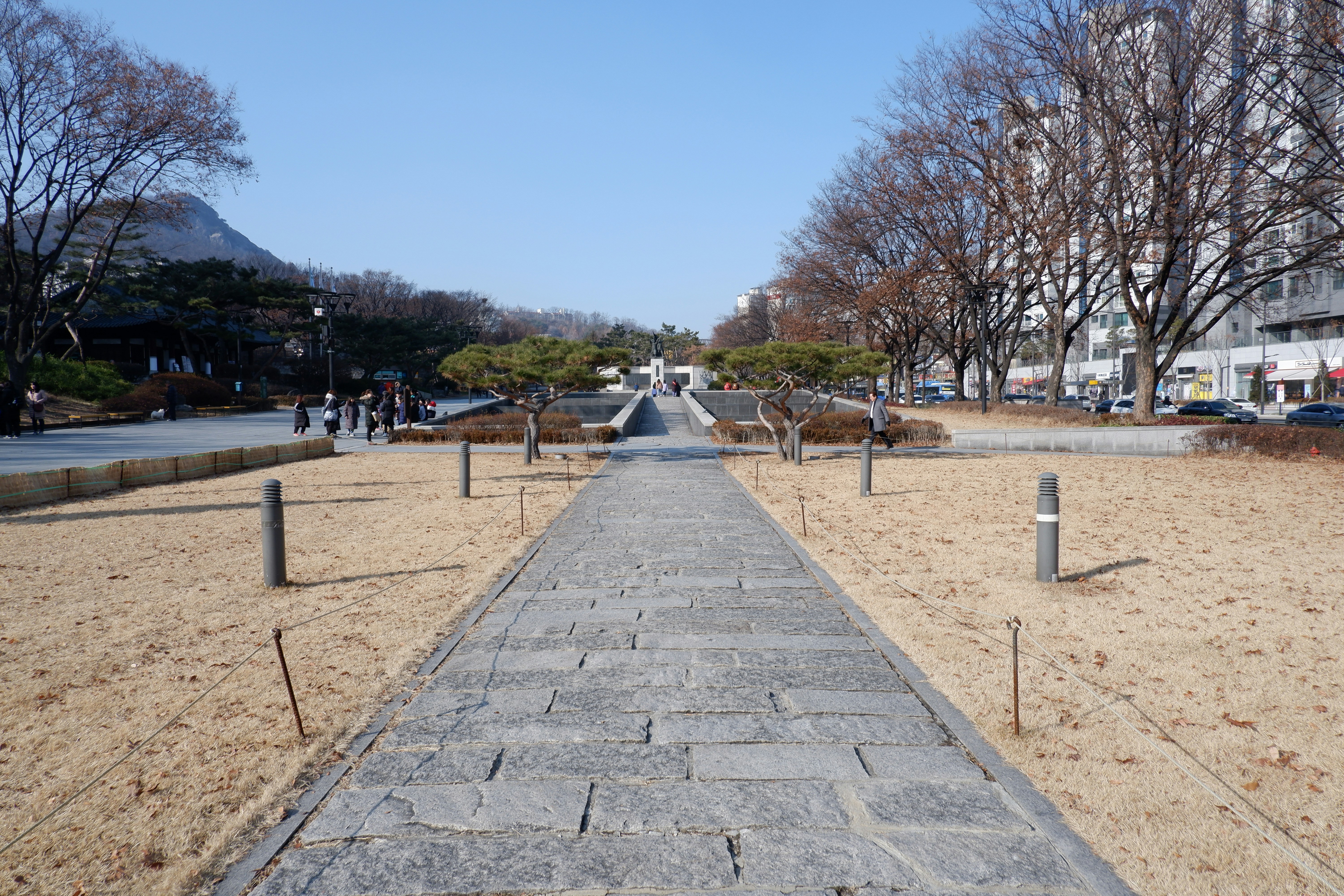 Stone Path to the City Center