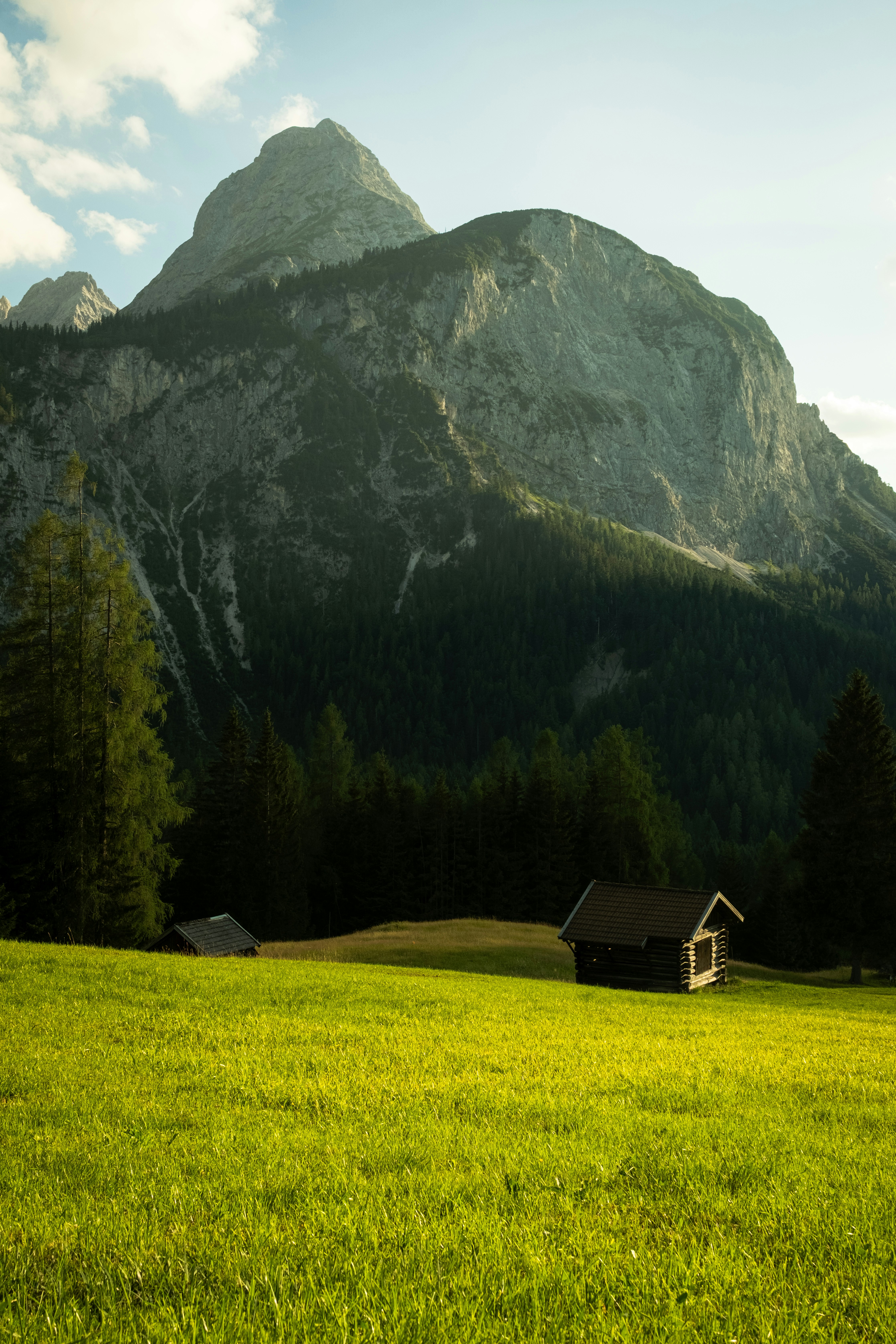 Green Valley at the Foot of Giants