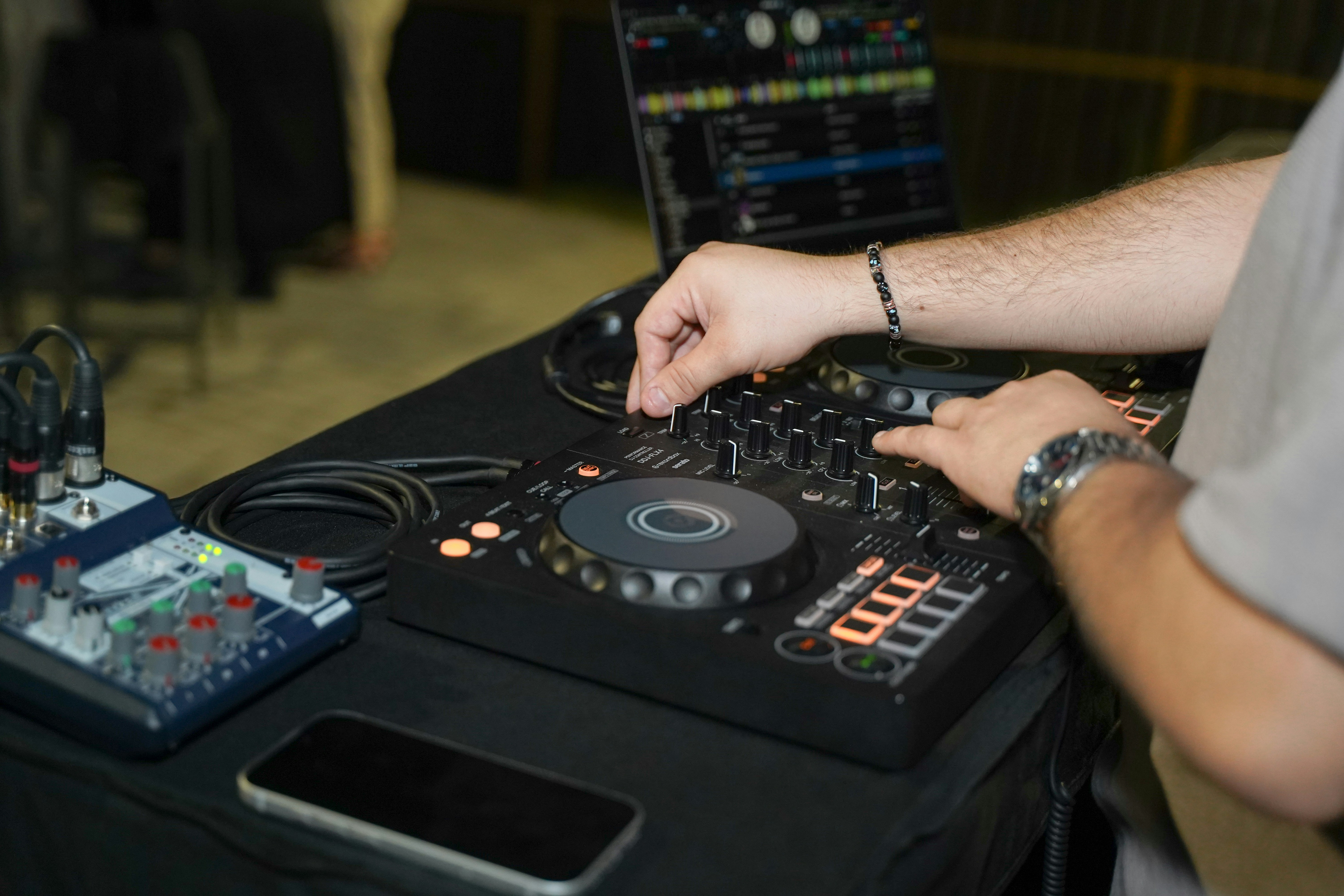 Hands on the Deck: Crafting Sound in the DJ Booth