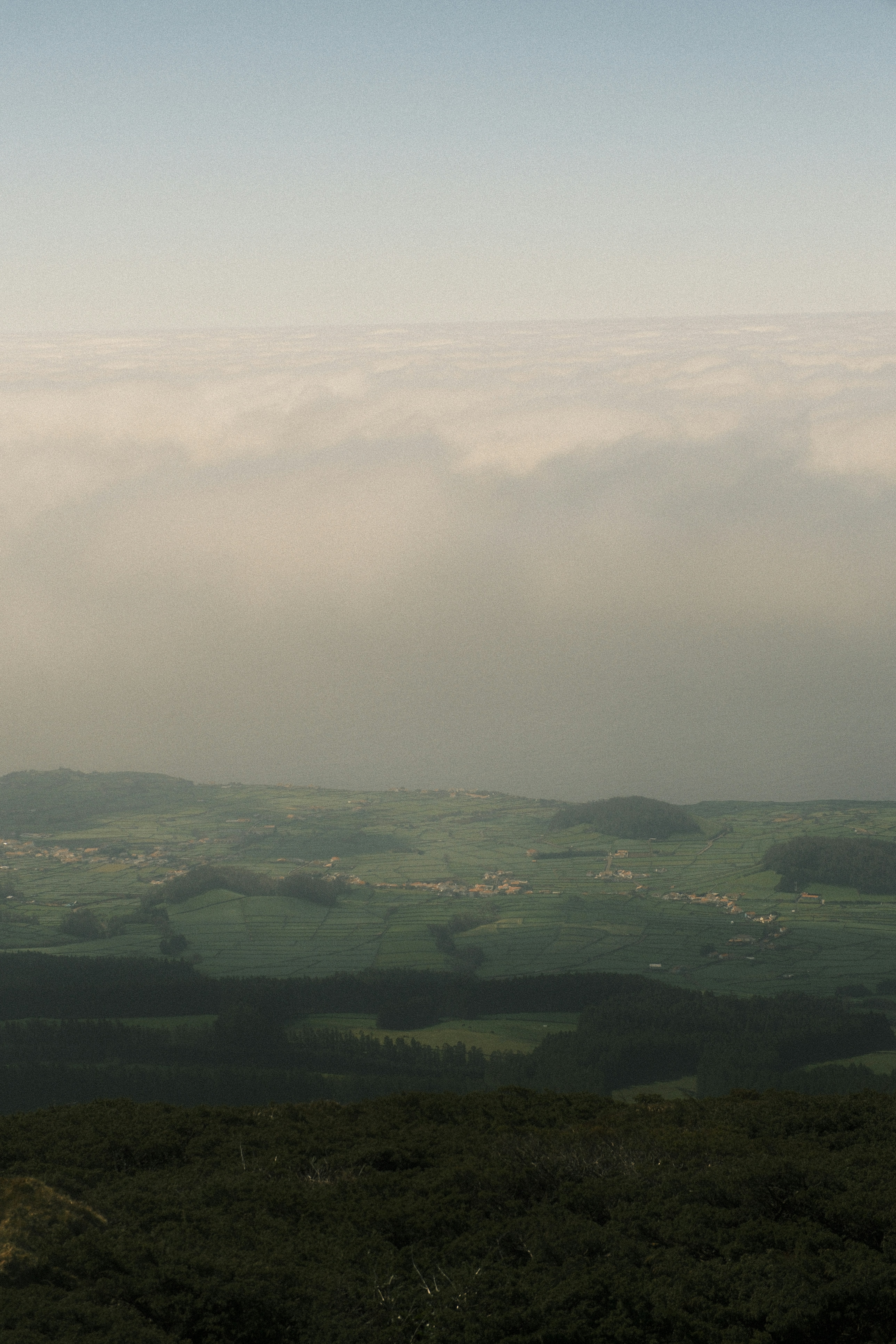Horizon Above the Tidal Green Valleys