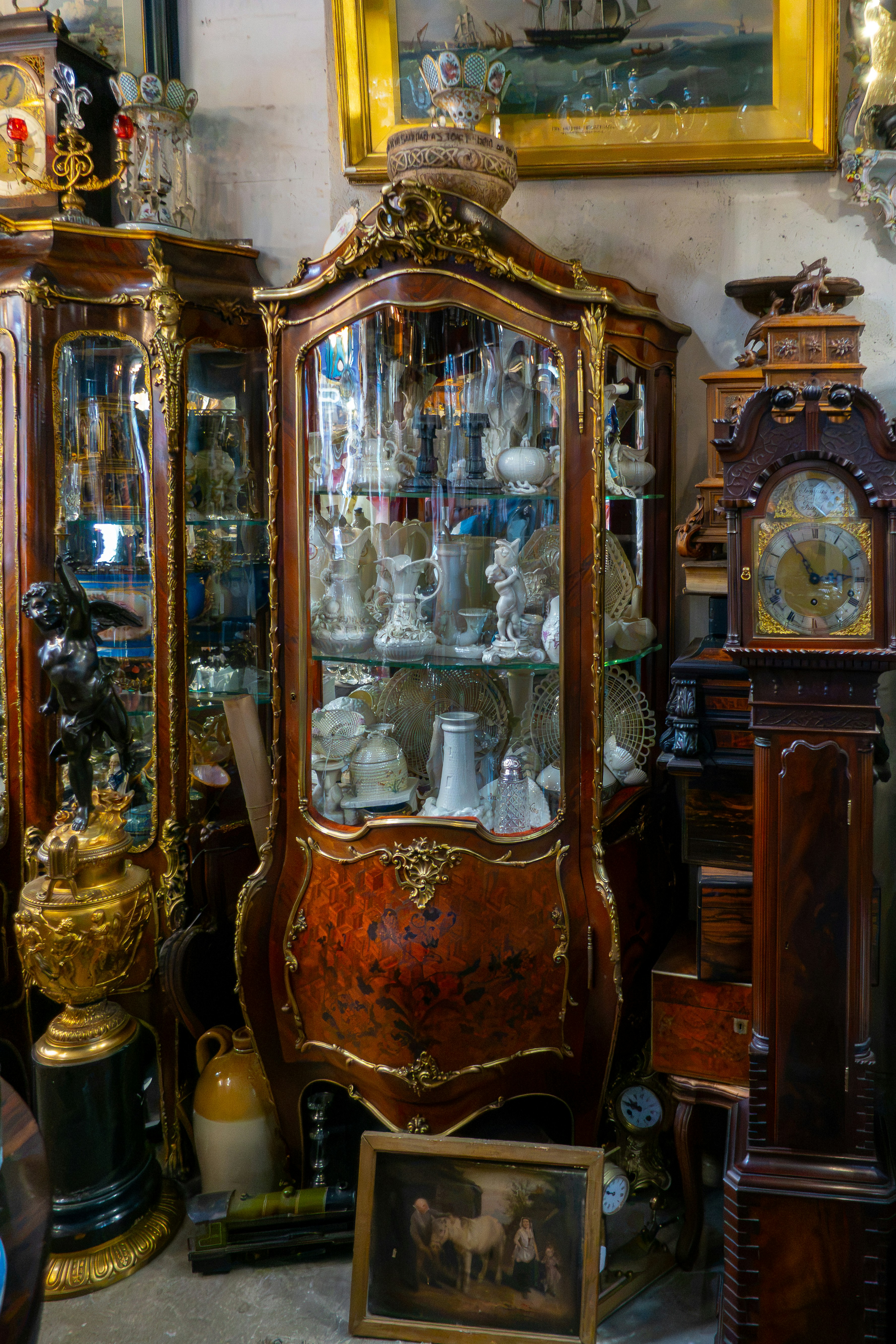 Ornate Corner: A Cabinet of Time and Trinkets