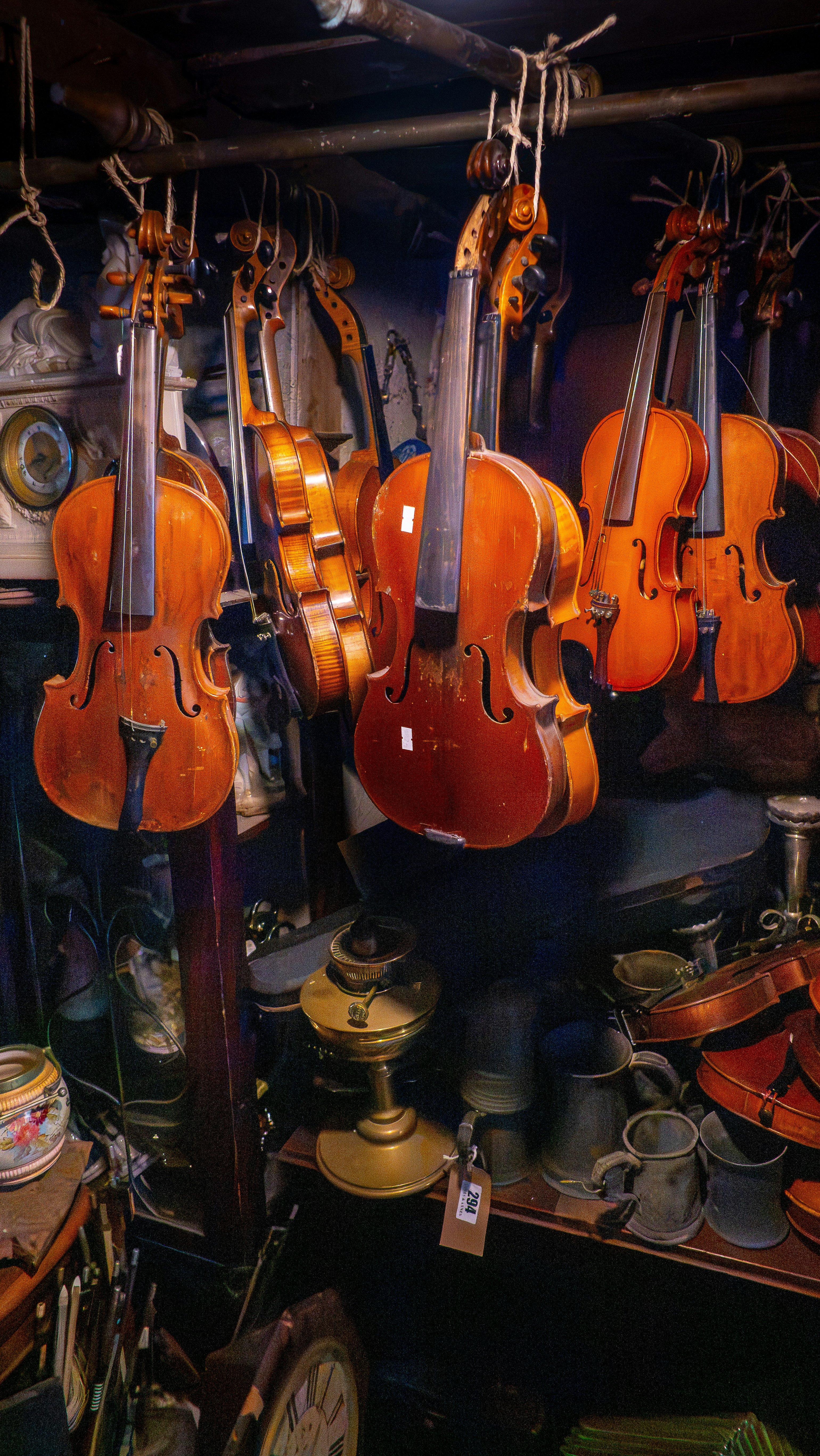 Hanging Strings: A Closet of Orchestral Echoes