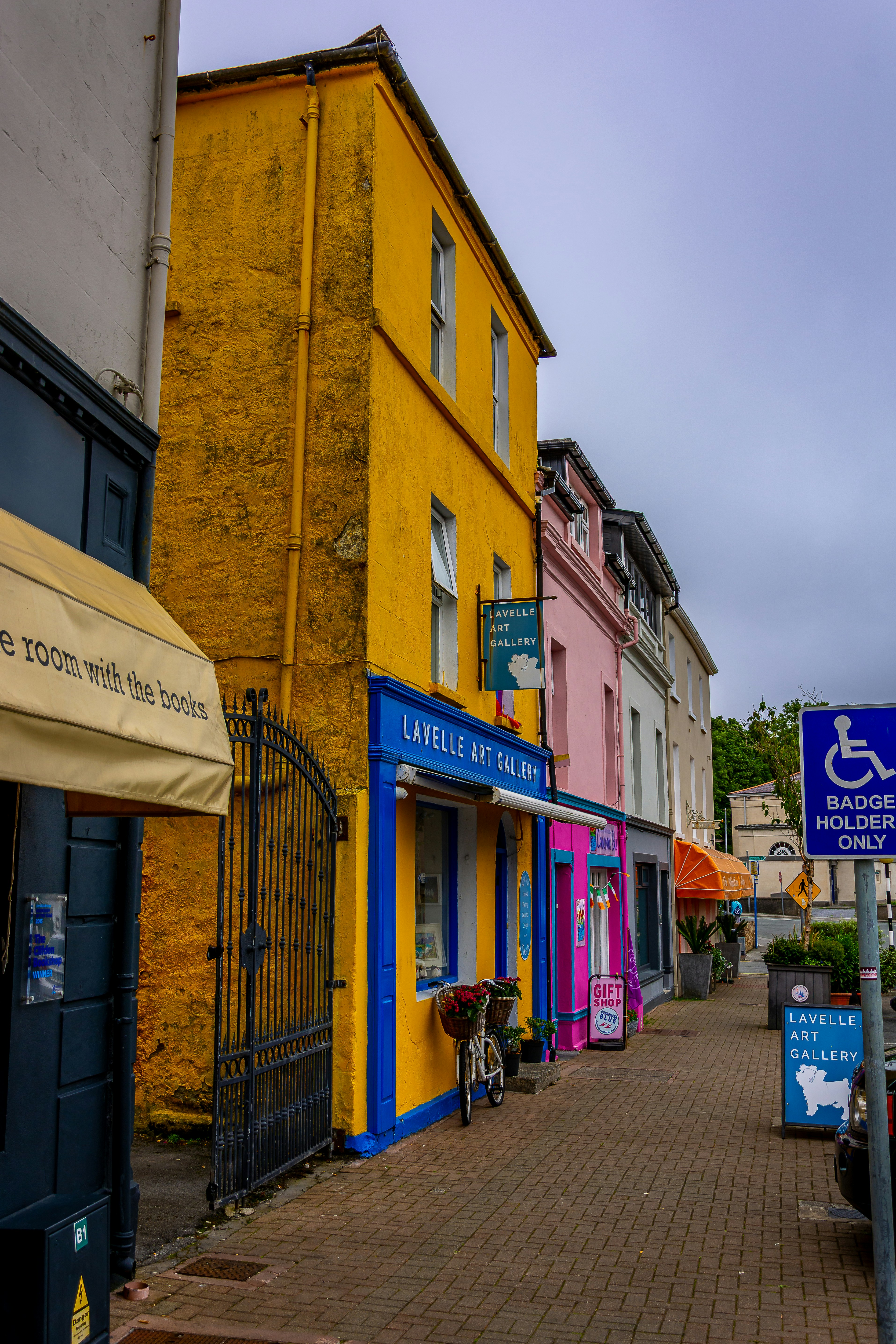 Vivid Gallery Row: A Bright Corner of Colourful Streets
