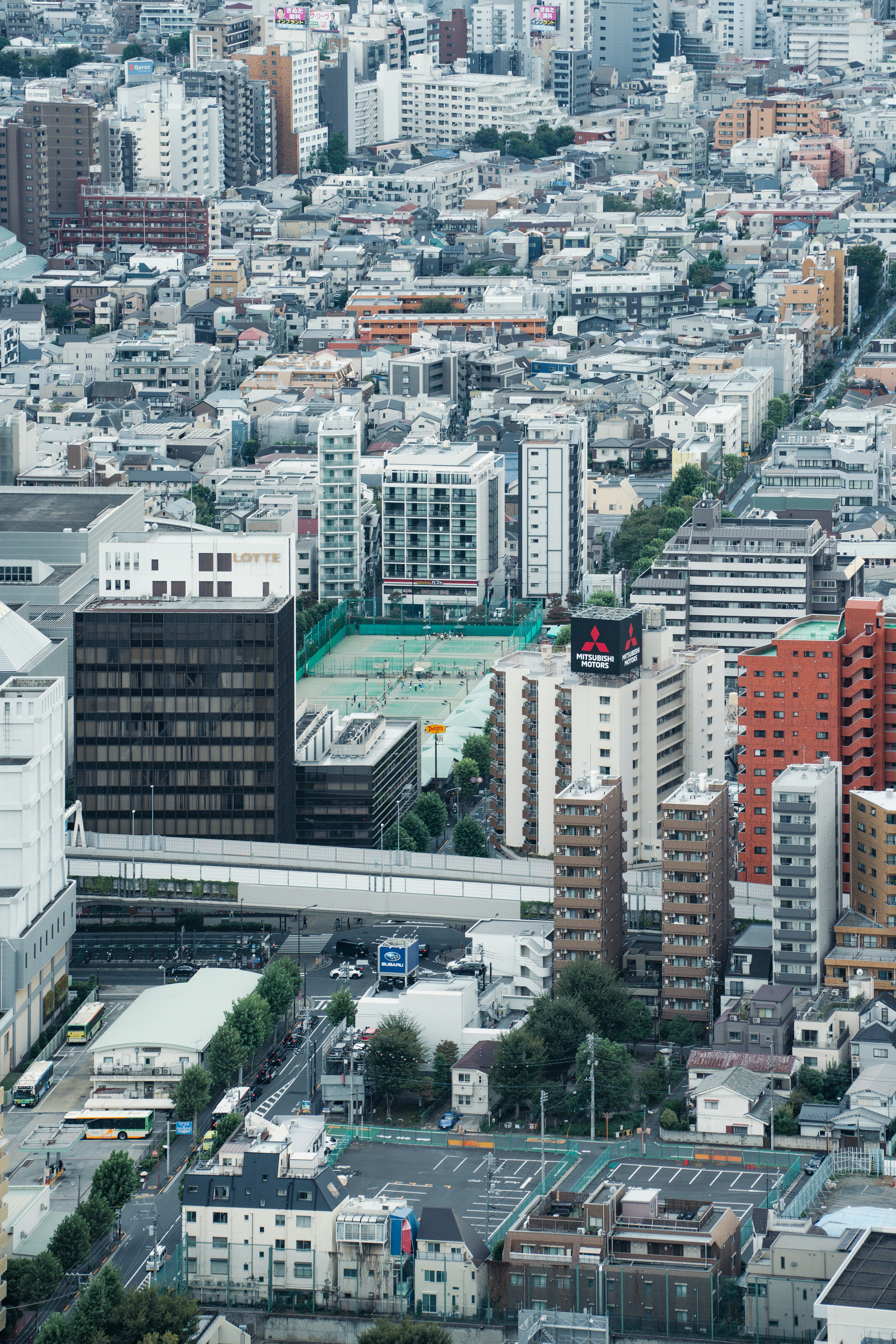 Aerial Tapestry: Grid of Urban Rhythm from Above