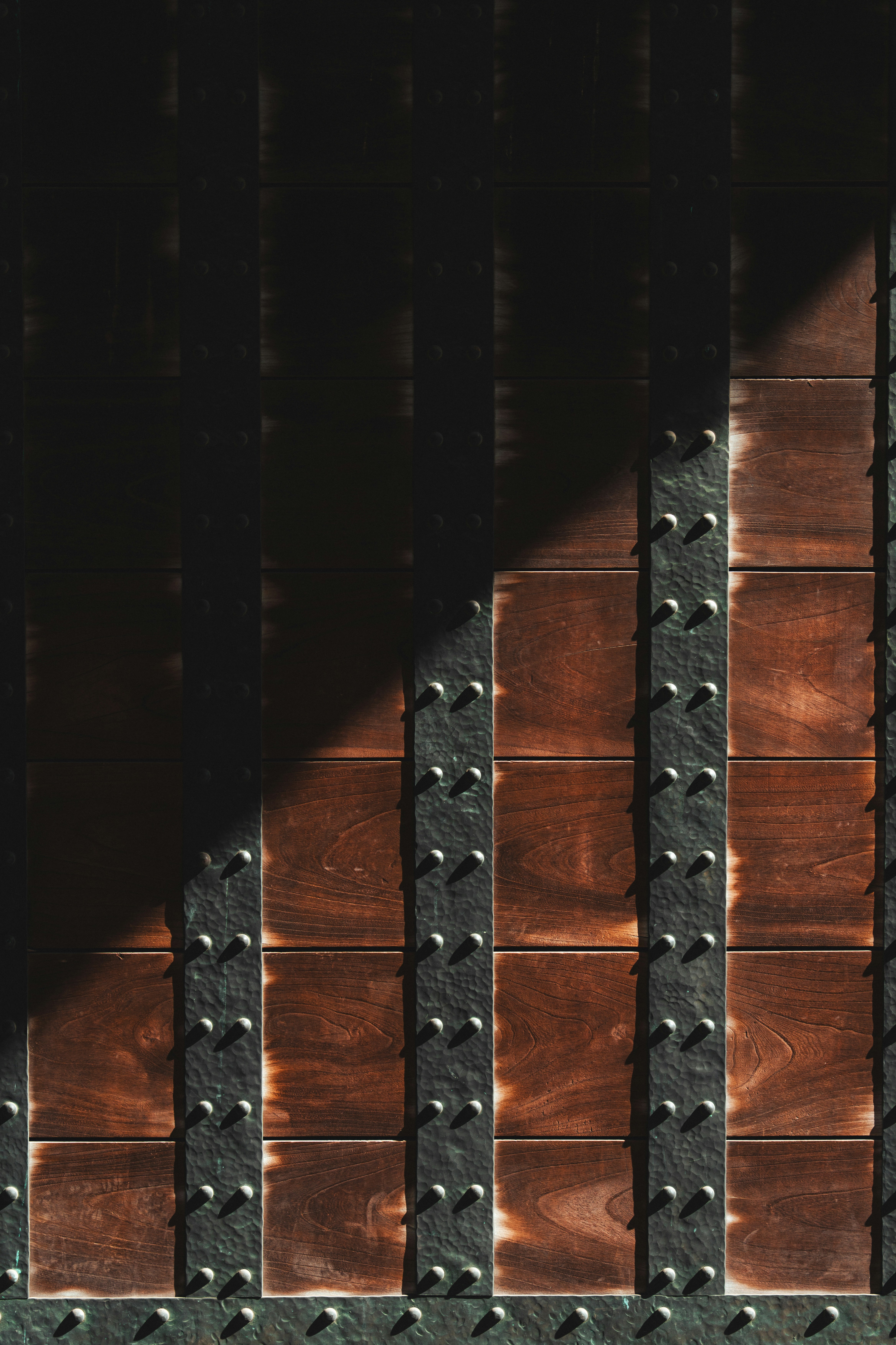 Shadowed Lines of Iron and Wood