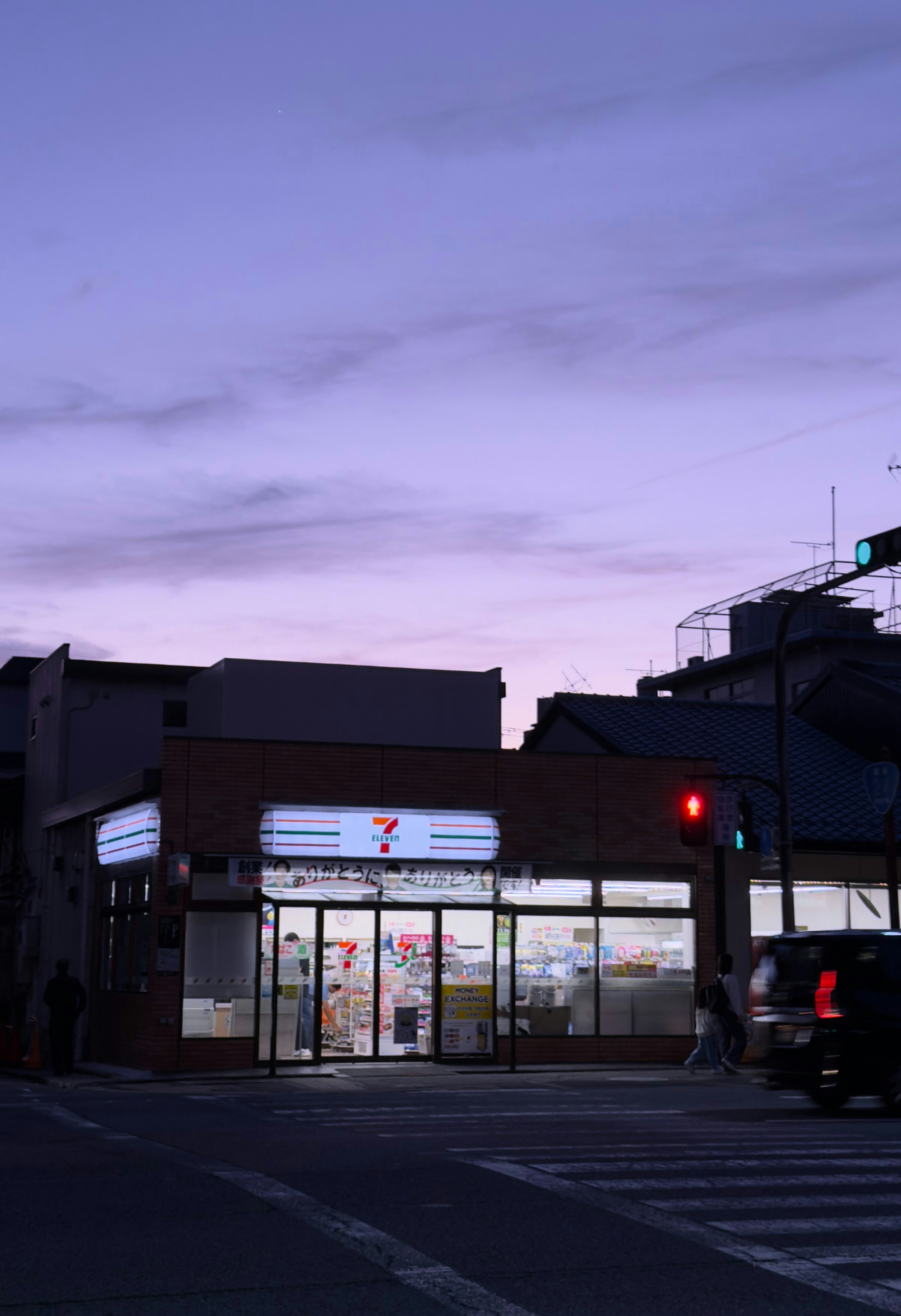 Twilight Convenience: Quiet Neon at the Corner Store
