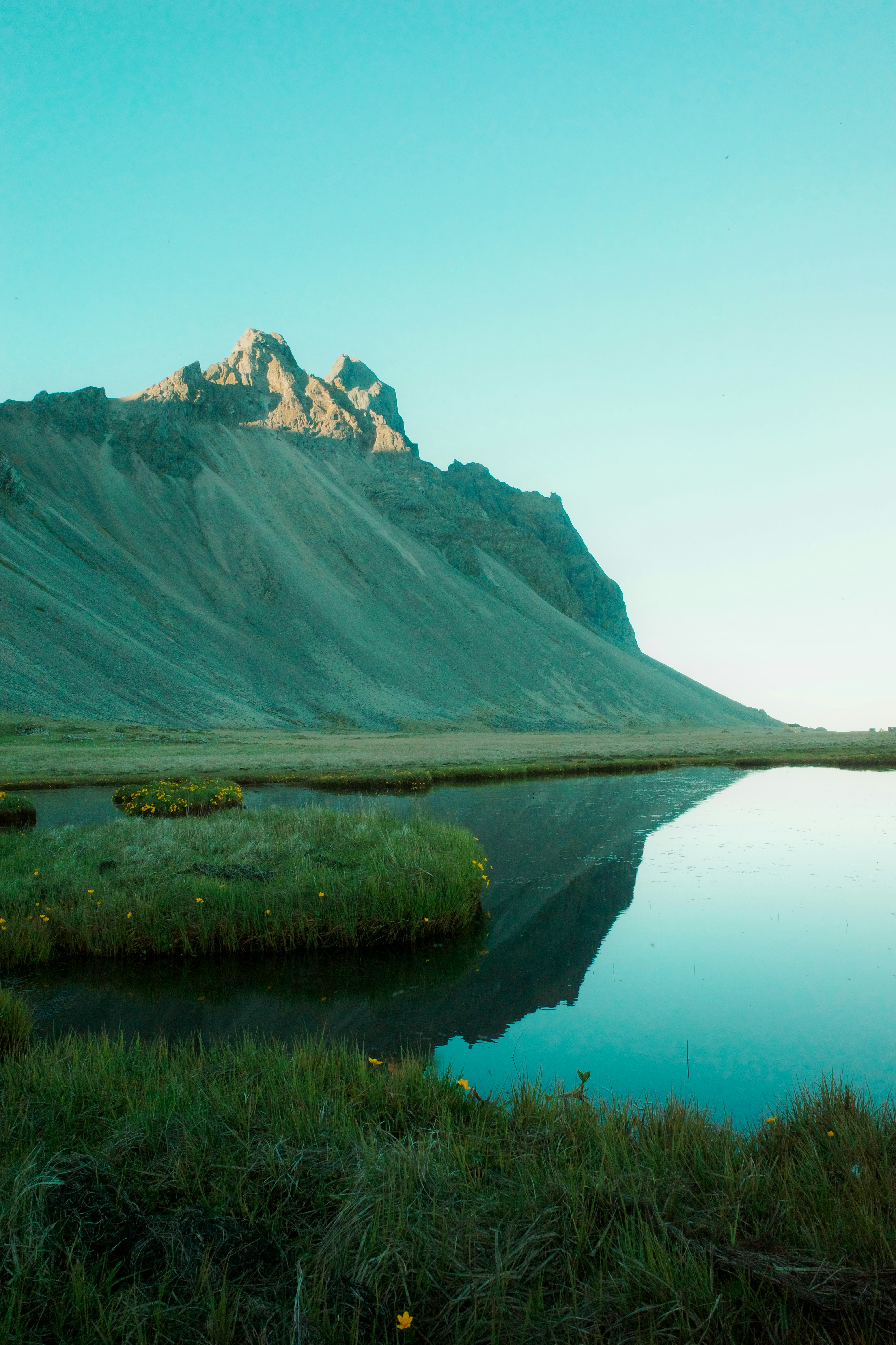 Jaw of the Mountain: A Quiet Lake Mirrors a Ridge