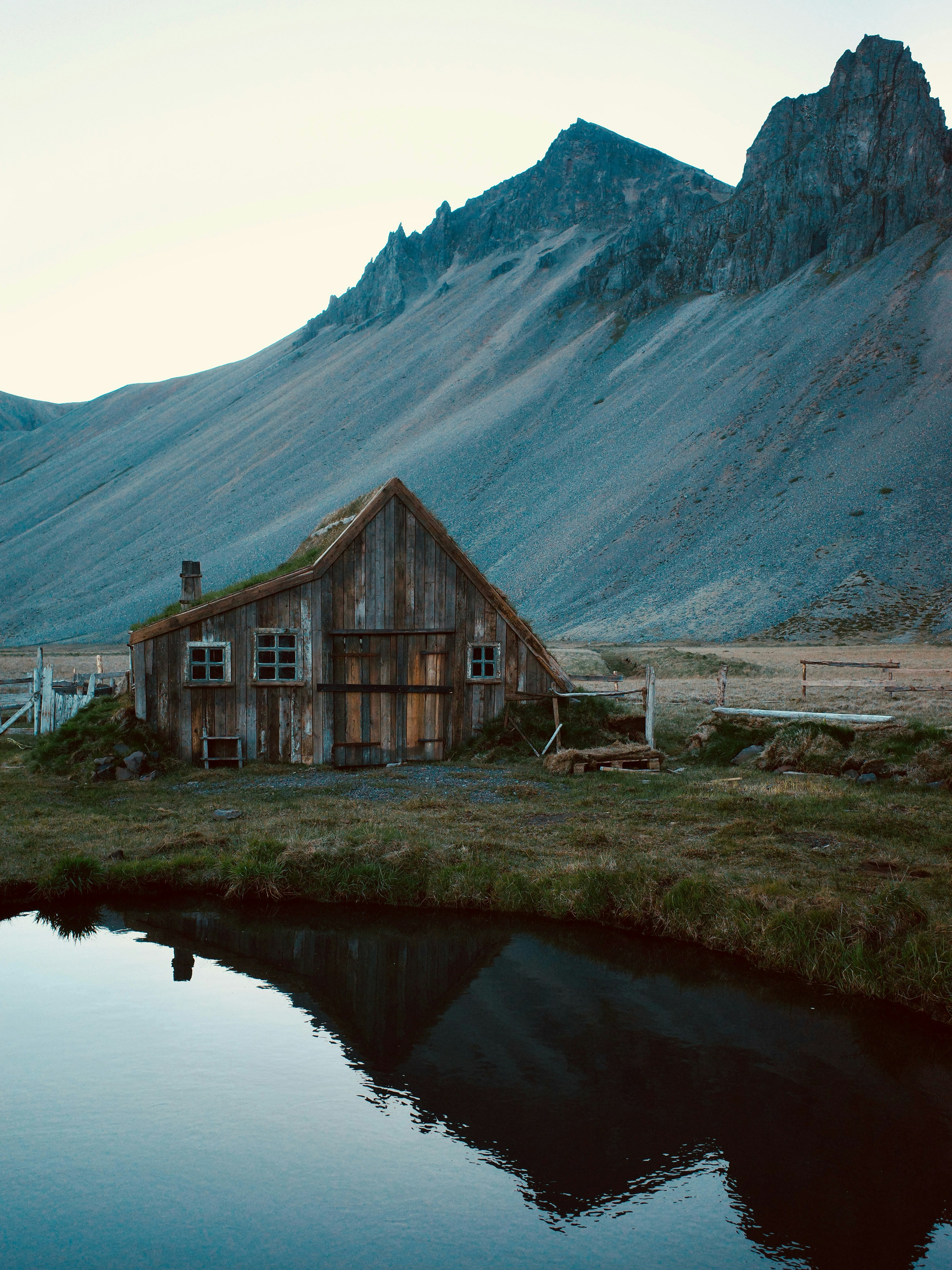 Old Cabin by the Glacial Ridge