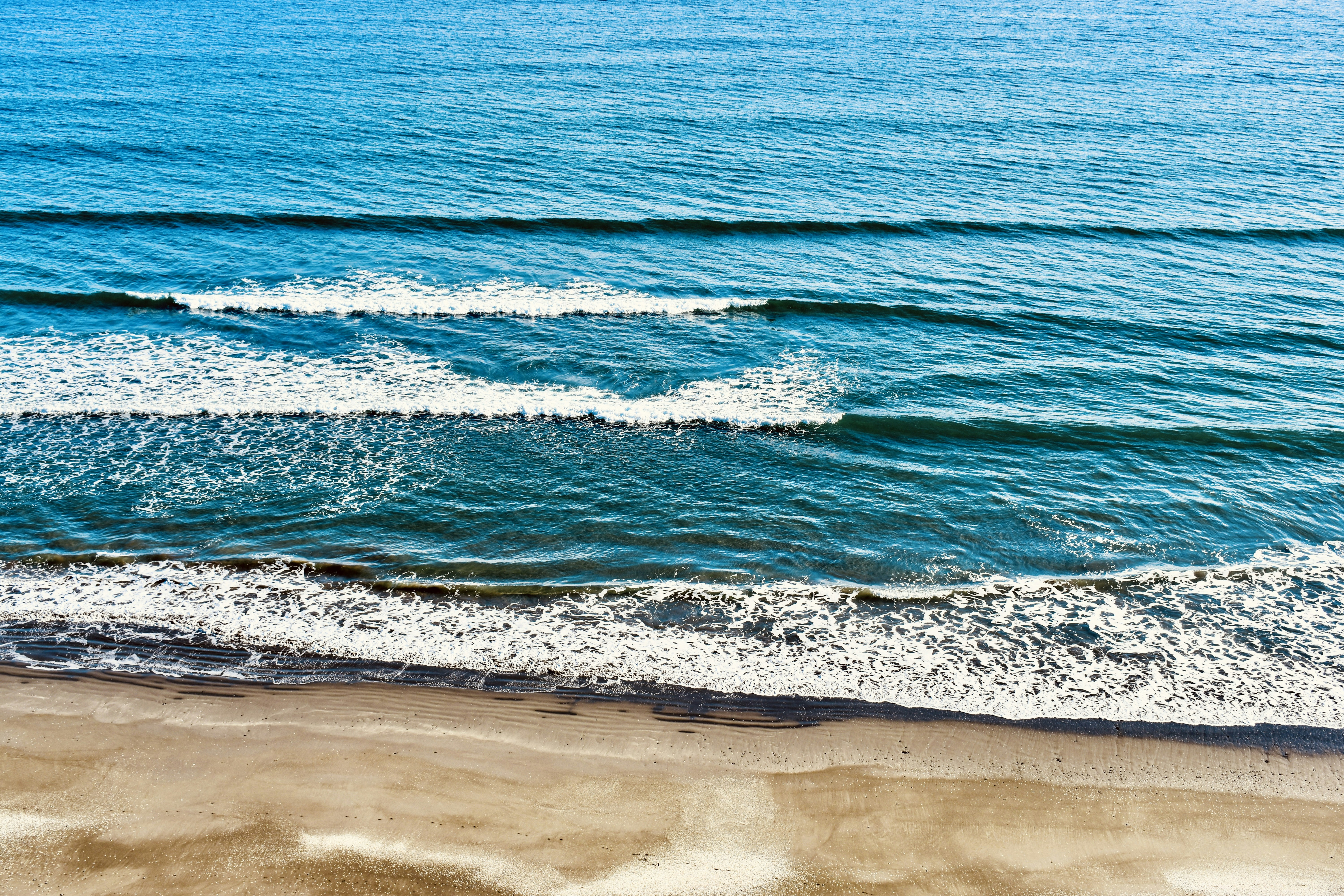 Sea Stripes: A Tide-Line Seascape
