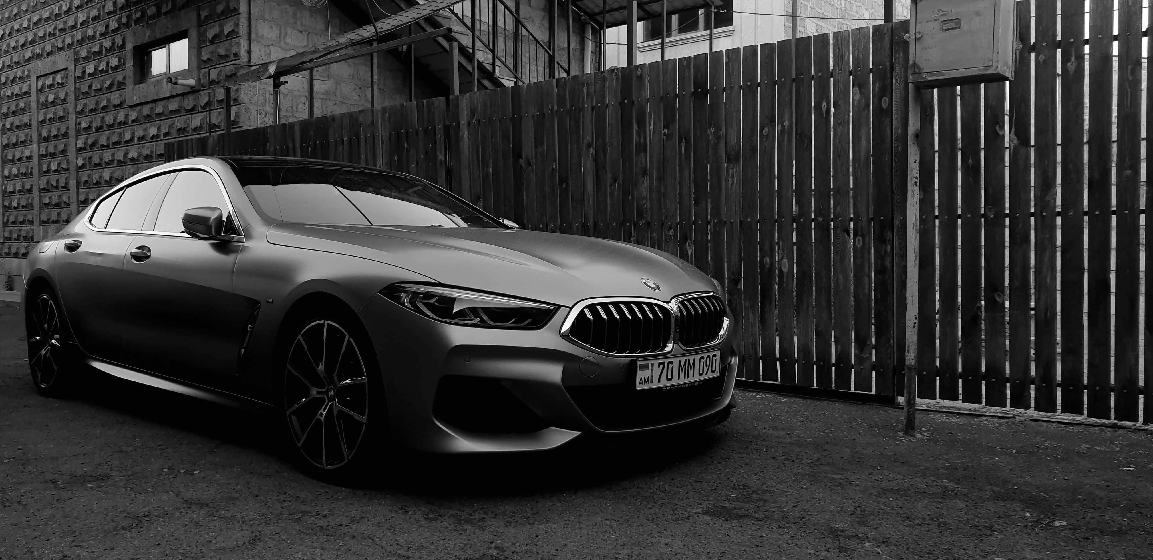 Midnight Contour: A BMW M2’s Shadow in the Urban Gate