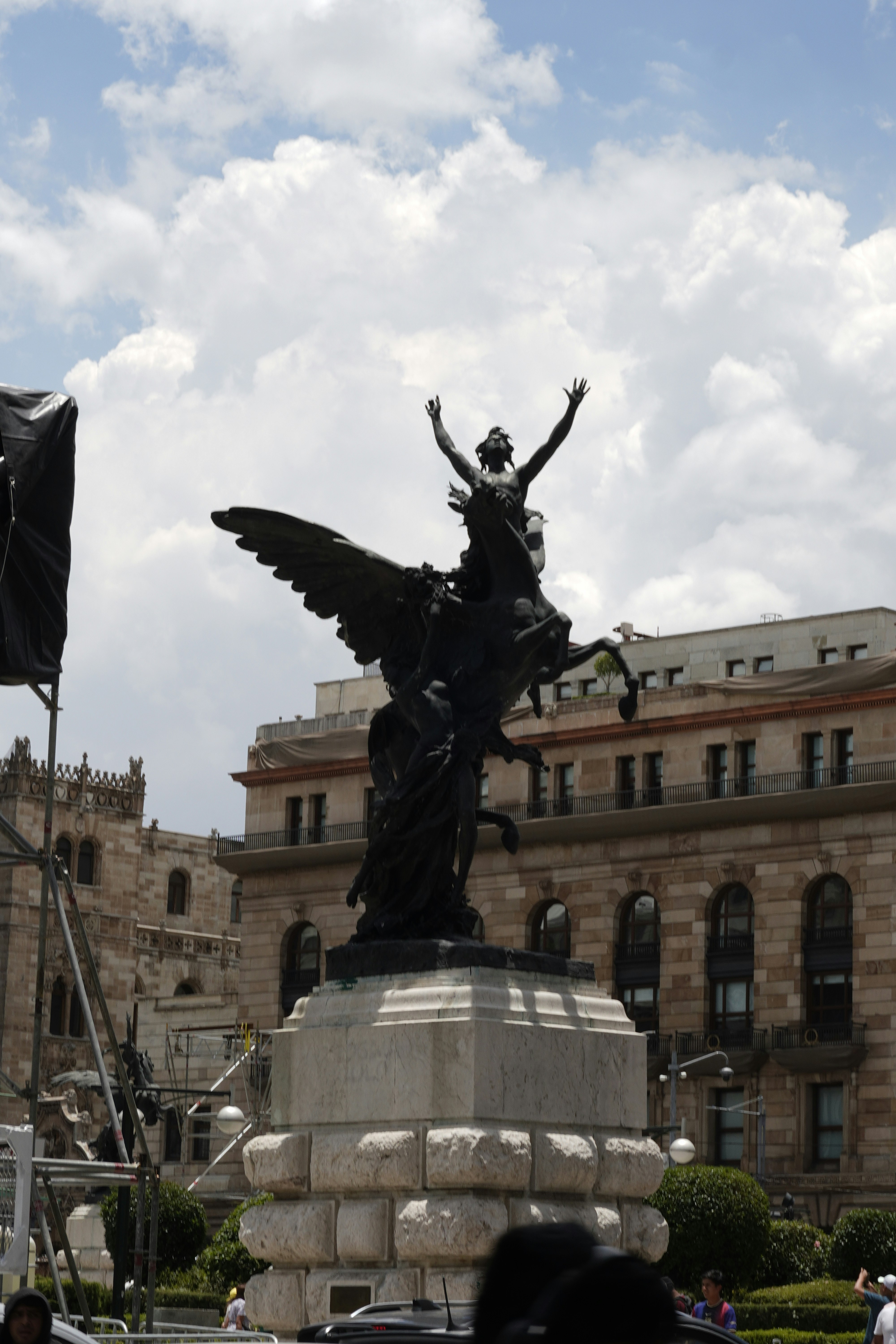 A Winged Victory Rises: Monumental Sculpture under a Clear Sky