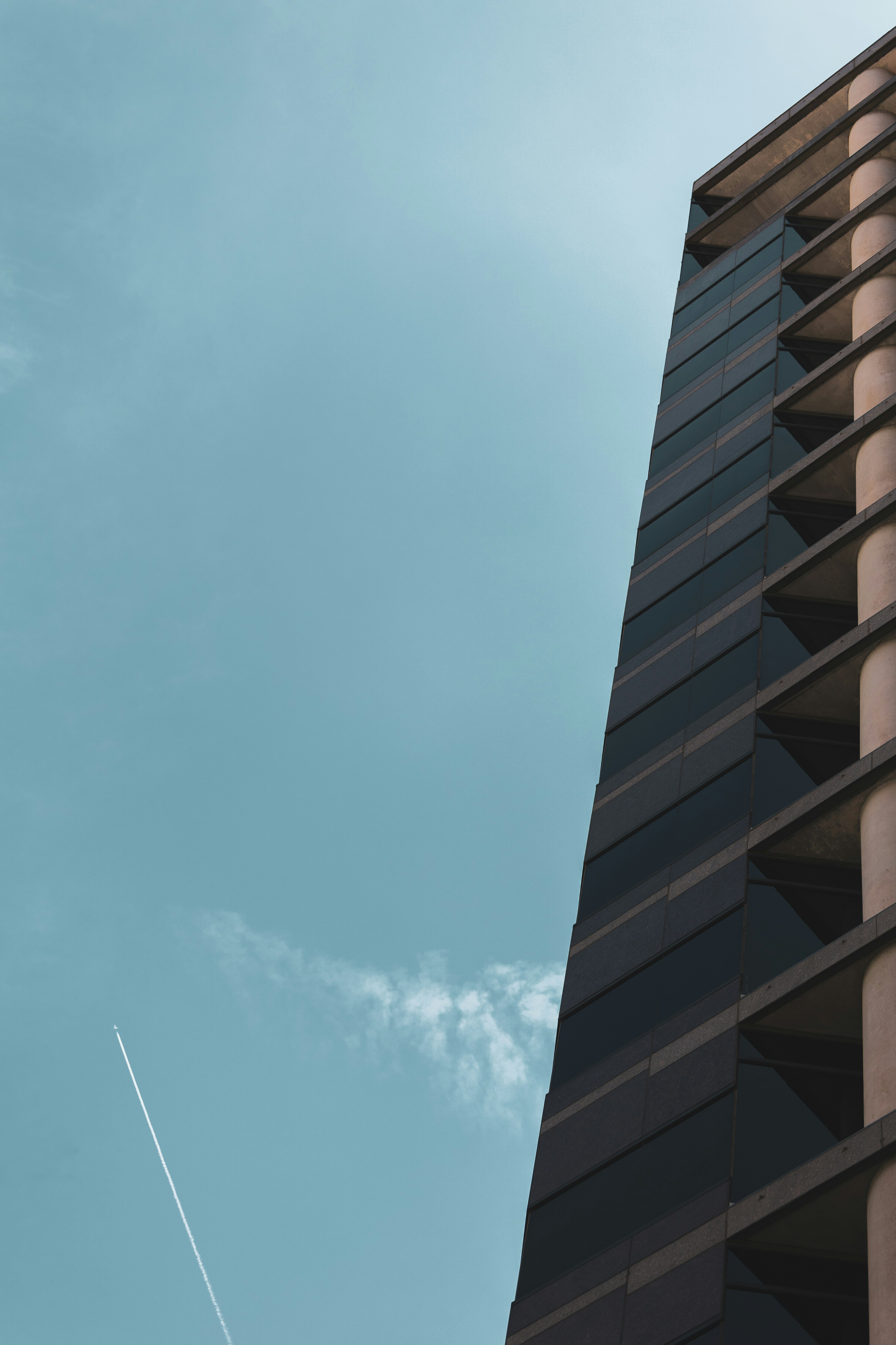 Skyline Edge: A Tower Reaches for the Blue